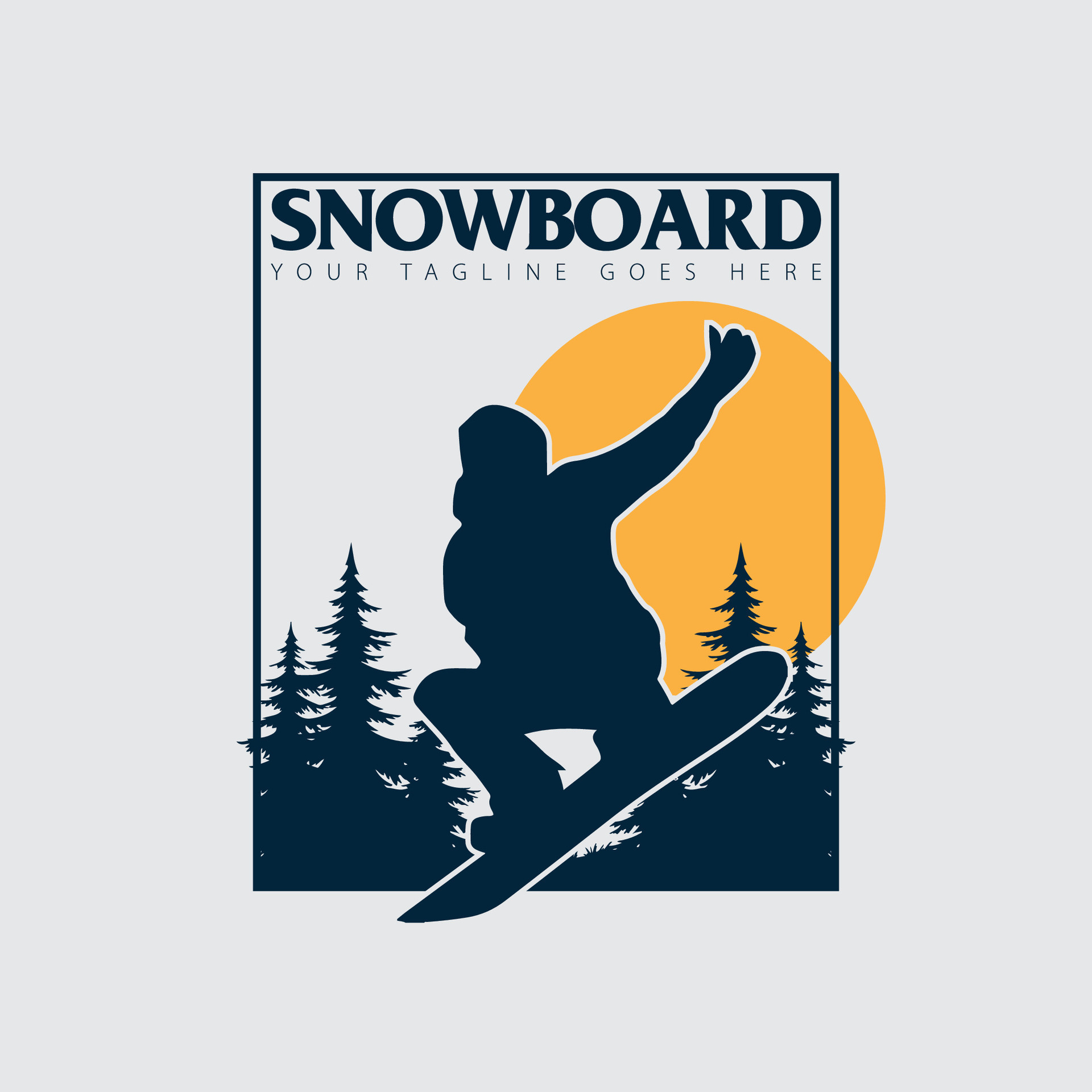 snowboard logo vector 31107545 Vector Art at Vecteezy