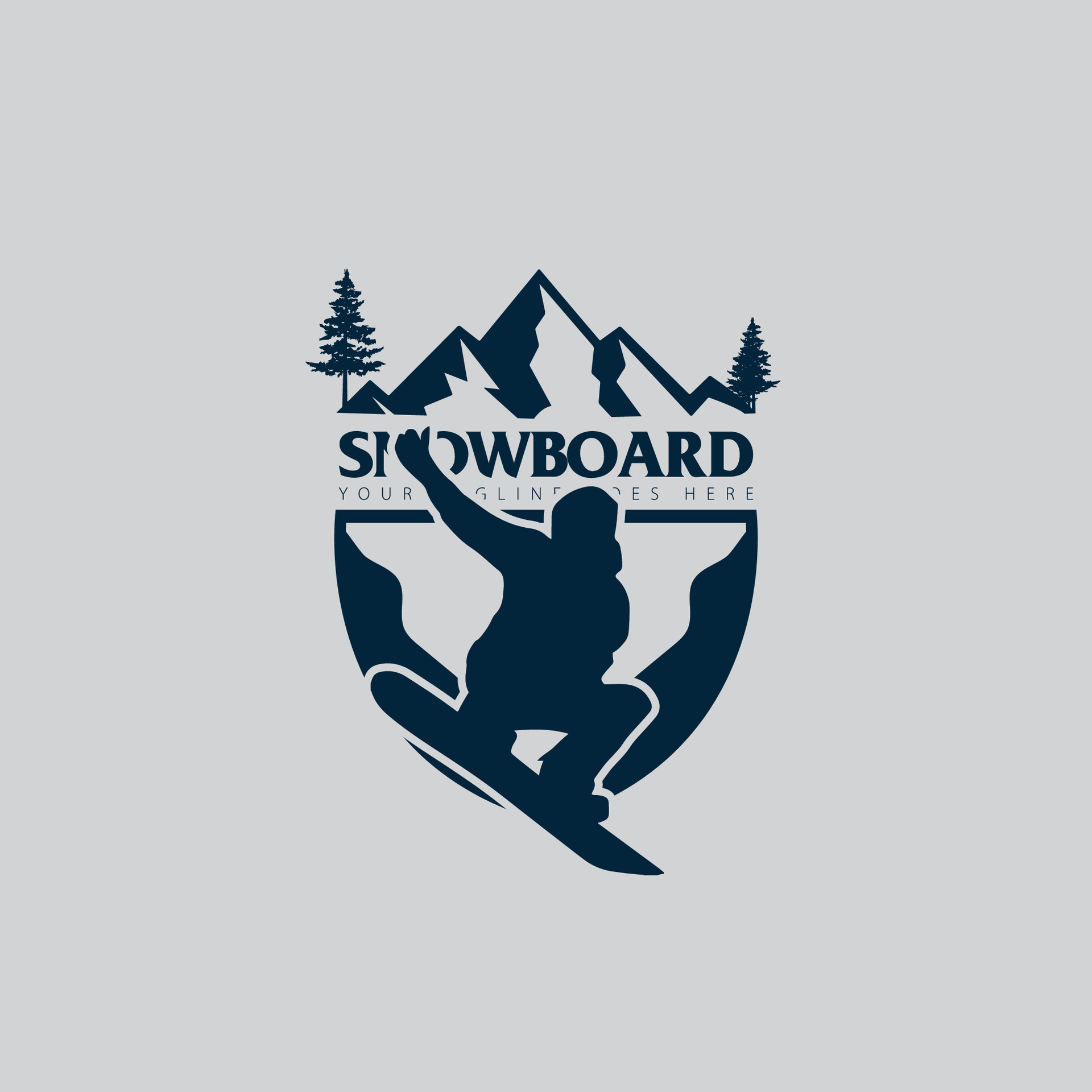 snowboard logo vector 31107548 Vector Art at Vecteezy