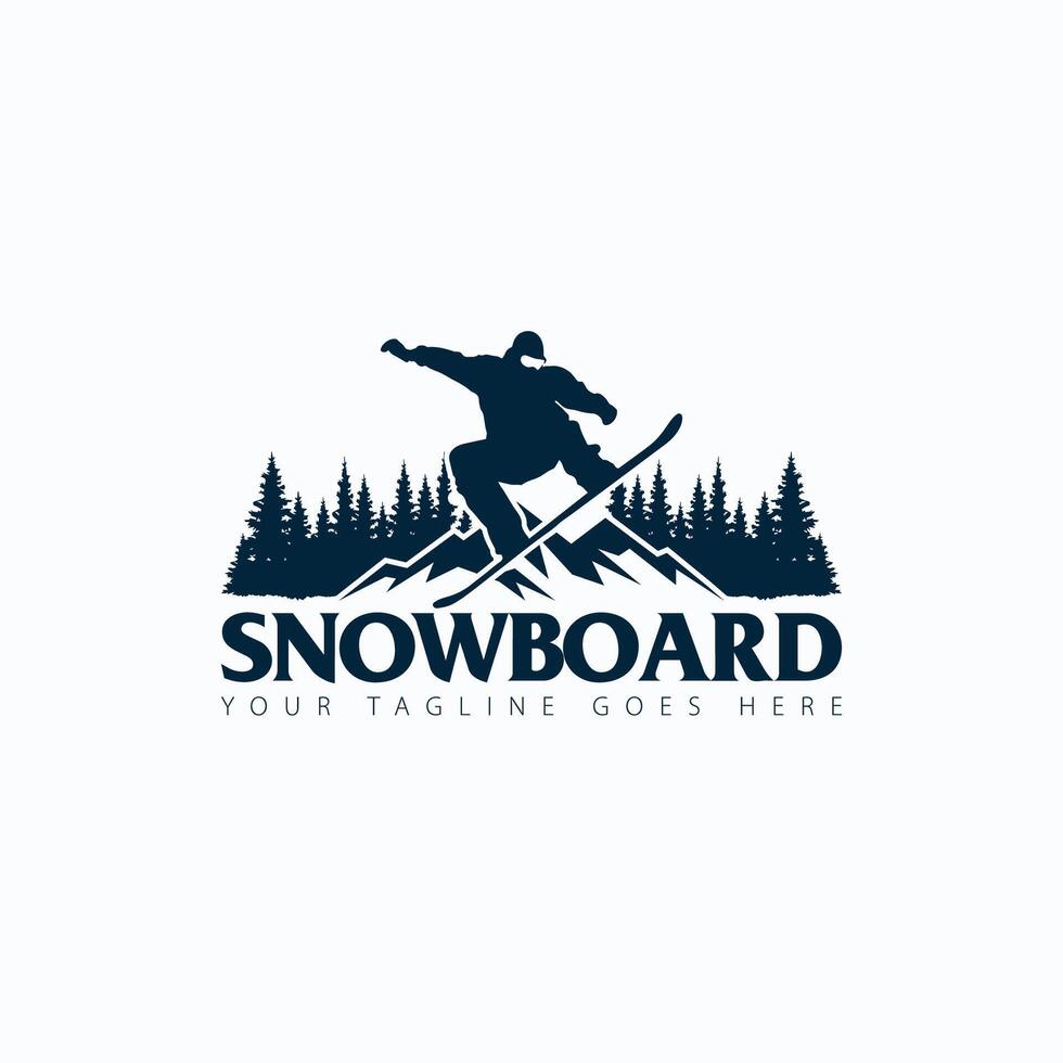 snowboard logo vector 31107668 Vector Art at Vecteezy