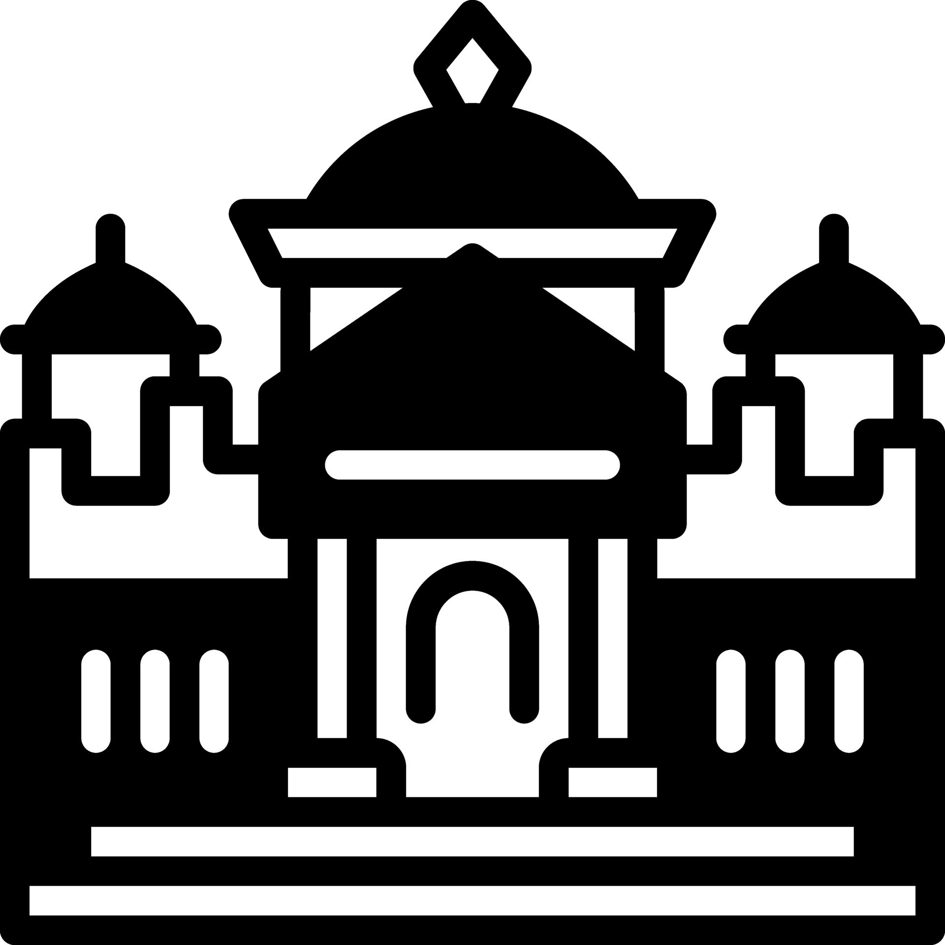 solid icon for temple 31111295 Vector Art at Vecteezy