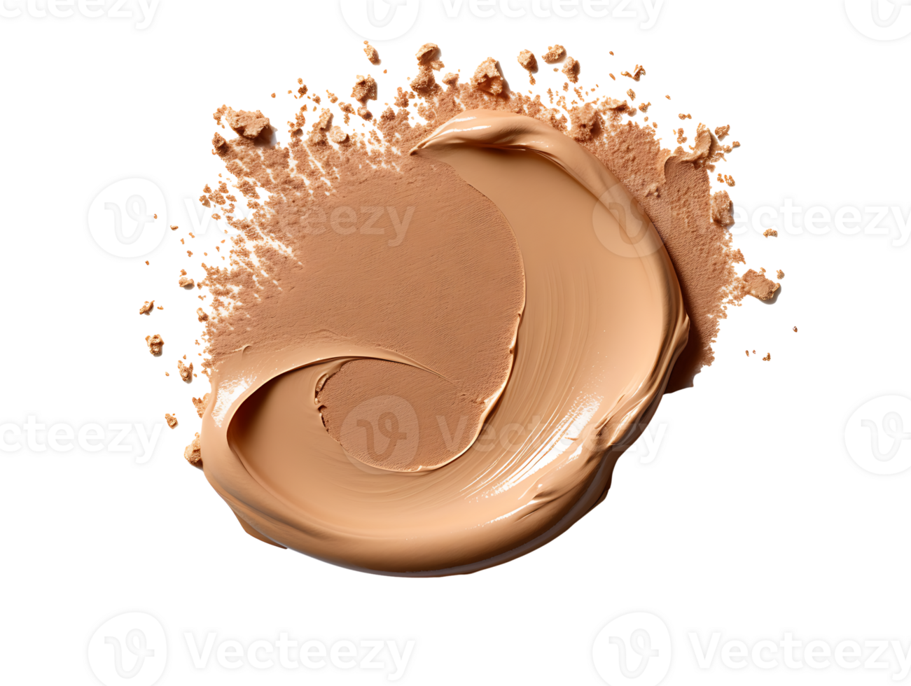 Close-Up of Liquid Foundation Splash in Fresh Soft Pastel Colors png transparent background ...