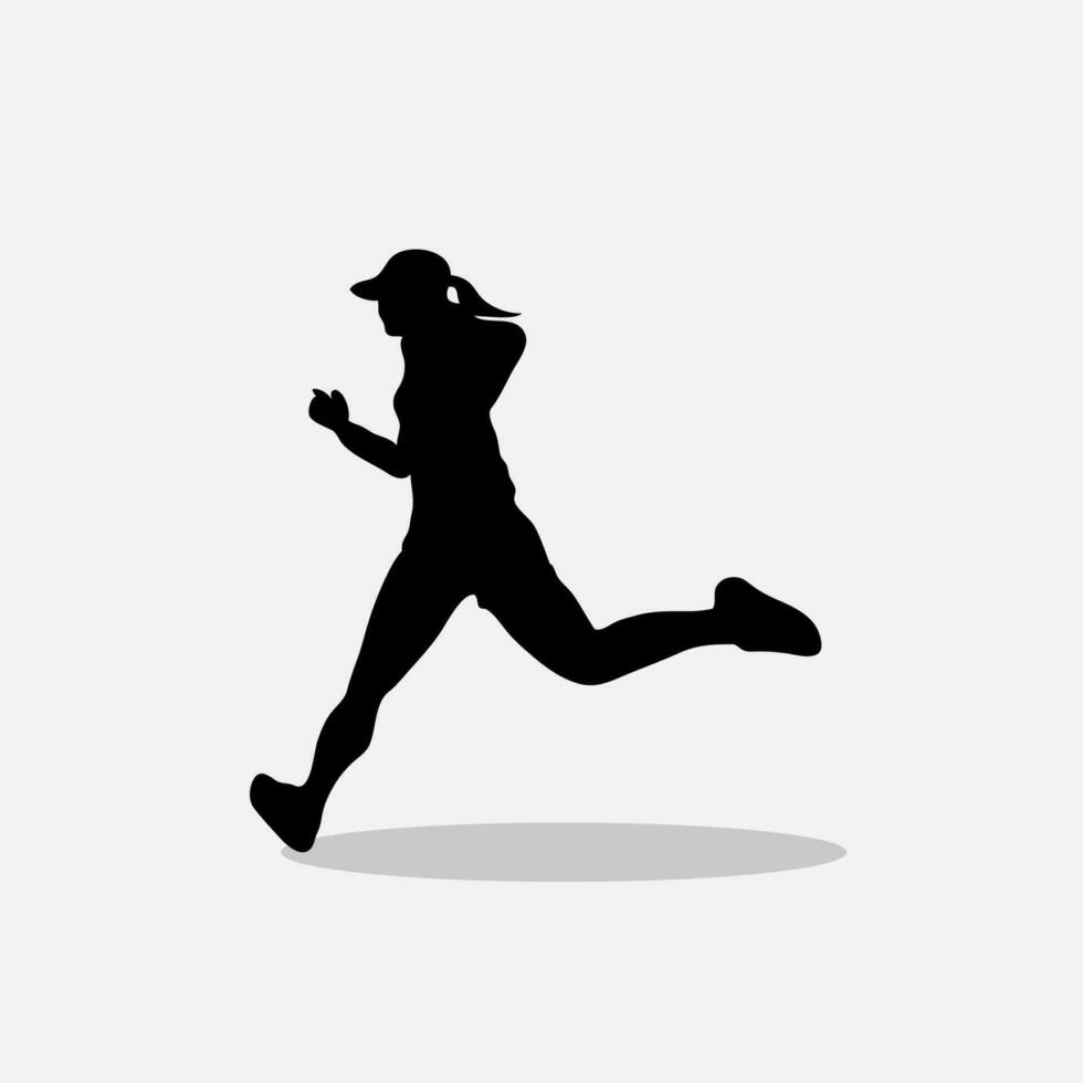 Women running vector 31114295 Vector Art at Vecteezy