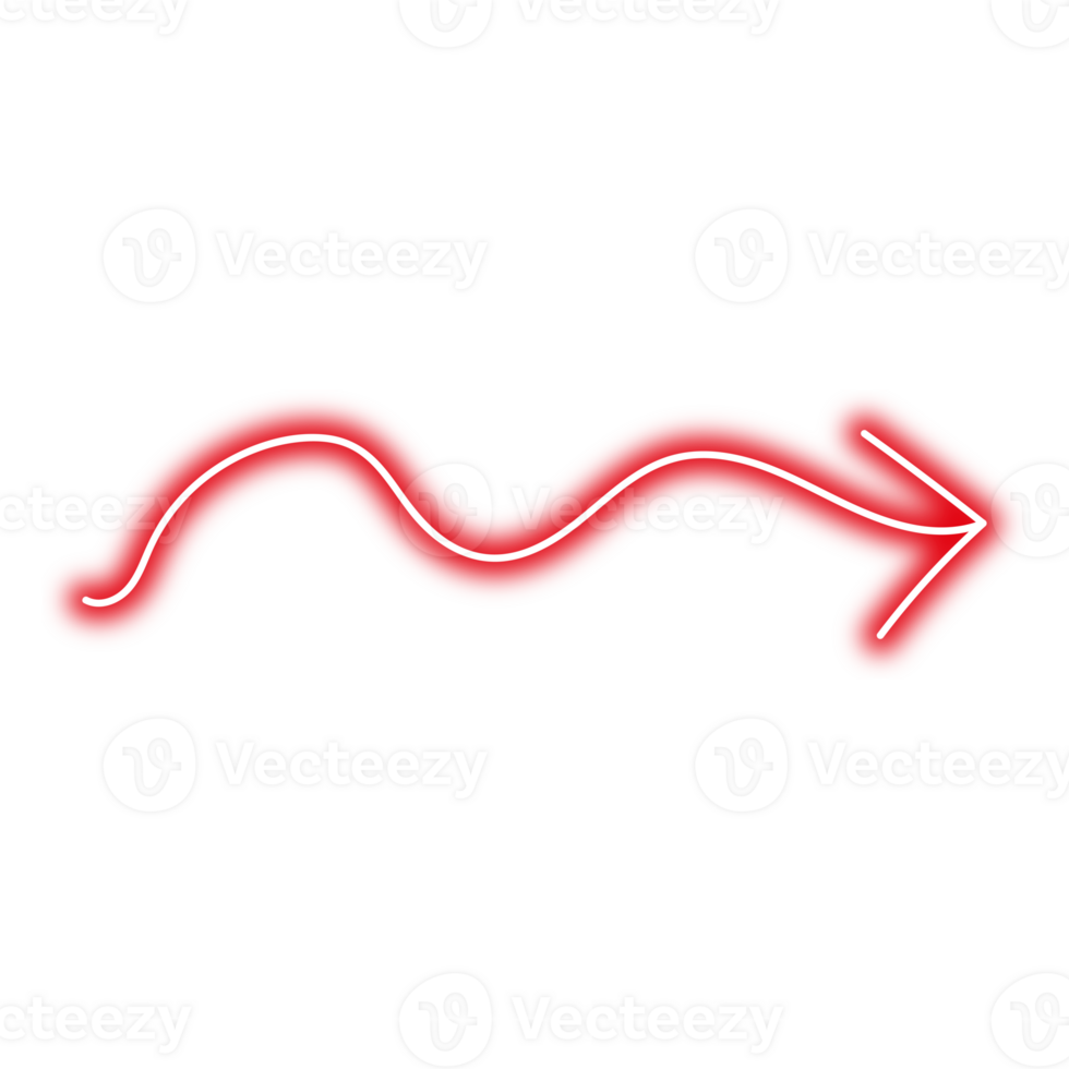 Neón Flecha Símbolo Png 31130256 Png