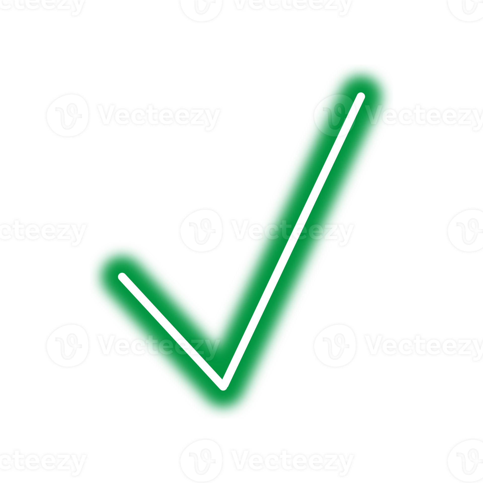 Green neon check mark on transparent background 31130265 PNG Green neon check mark on transparent background 31130265 PNG