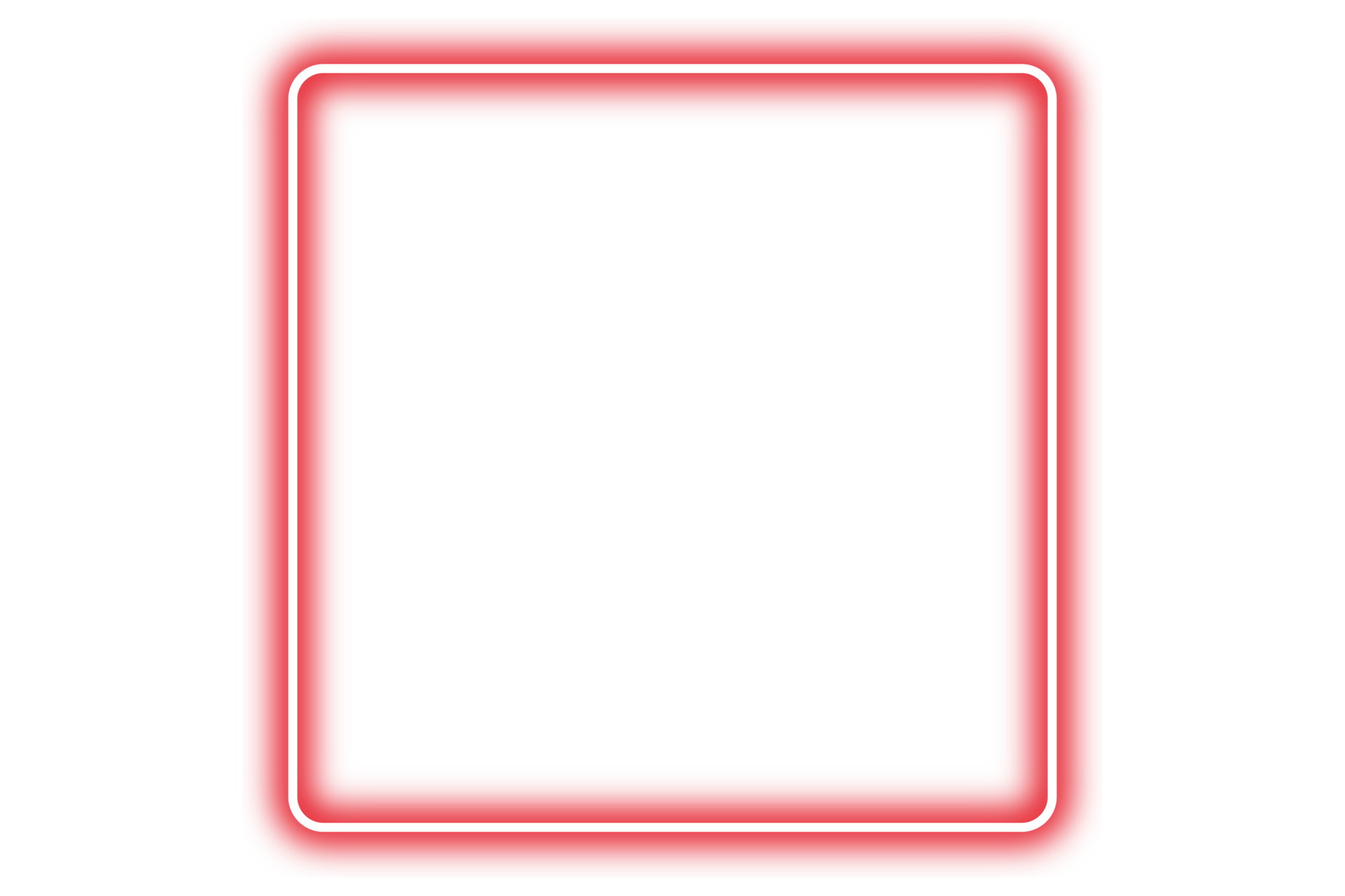 Neon red frame png. Glowing frame on transparent background. 31130331 PNG Neon red frame png. Glowing frame on transparent background. 31130331 PNG