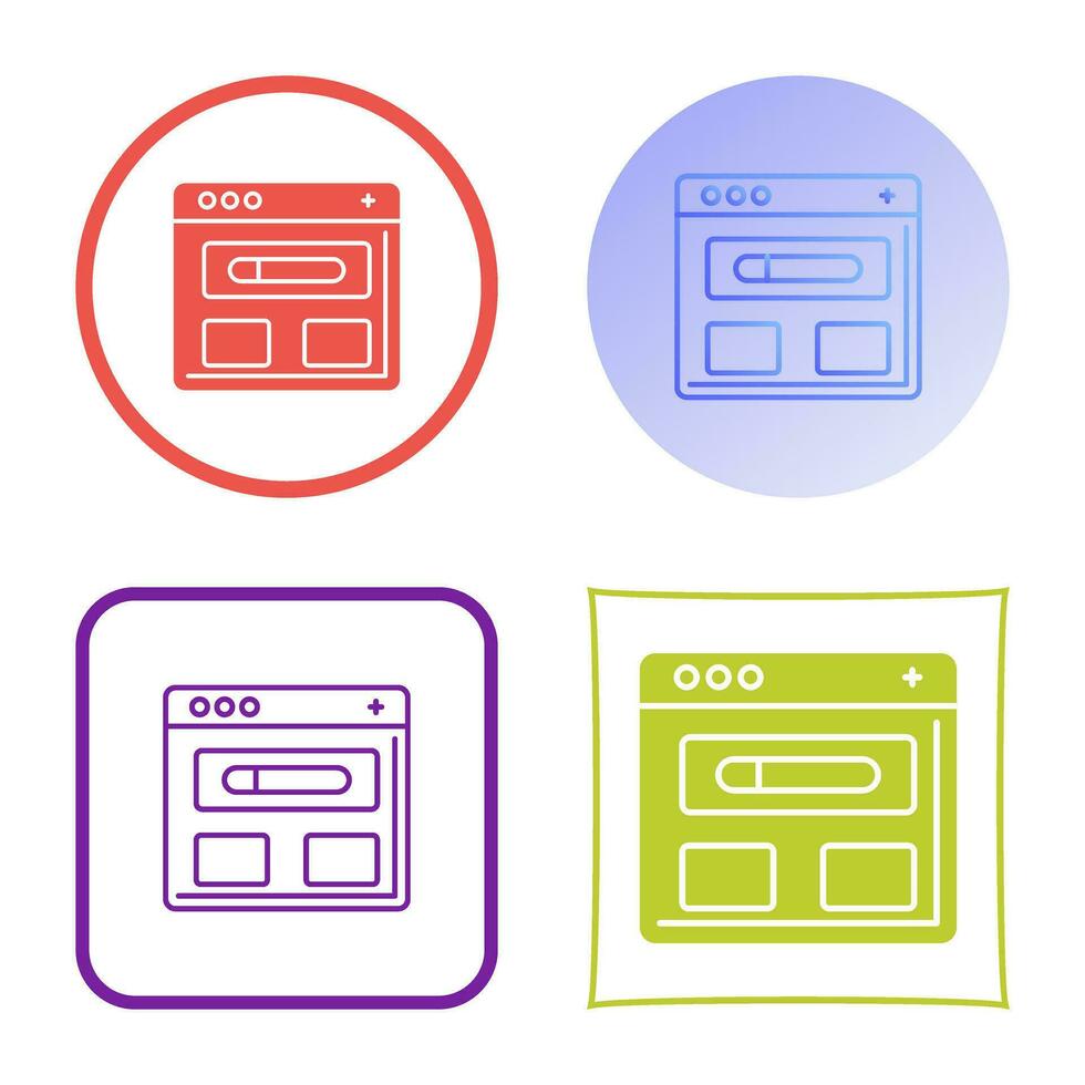 Browser Vector Icon 31138294 Vector Art at Vecteezy