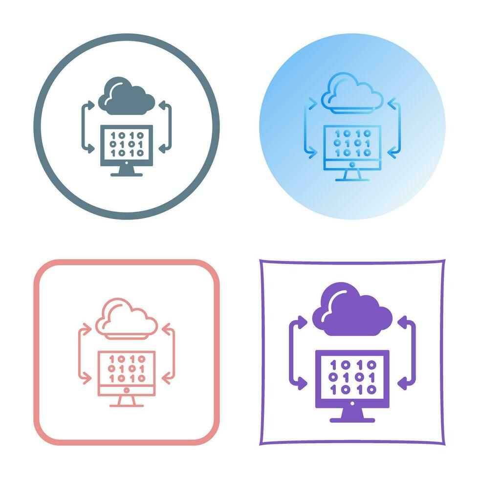 Cloud Coding Vector Icon 31140537 Vector Art at Vecteezy