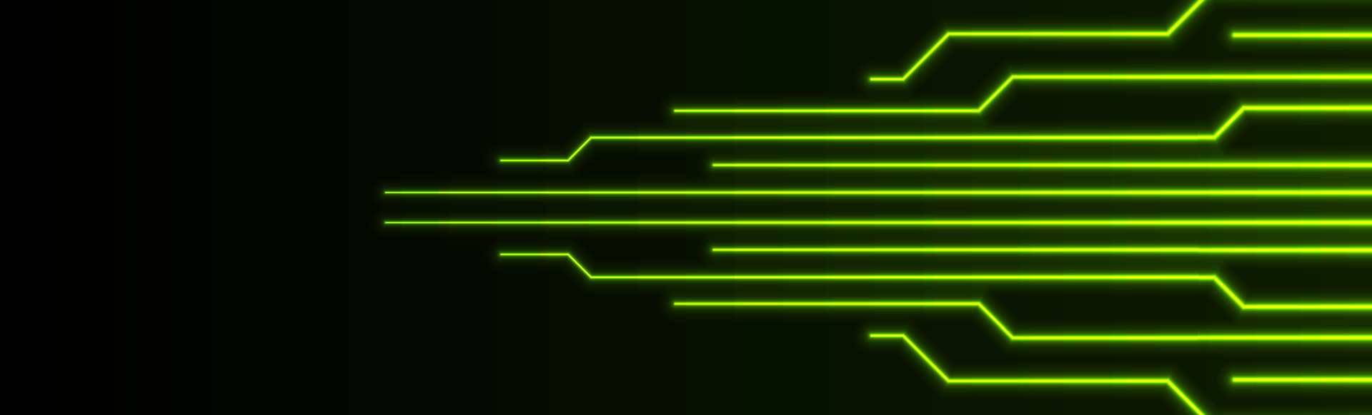 Glowing Green Neon Circuit Board Lines Background 31142024 Vector Art At Vecteezy