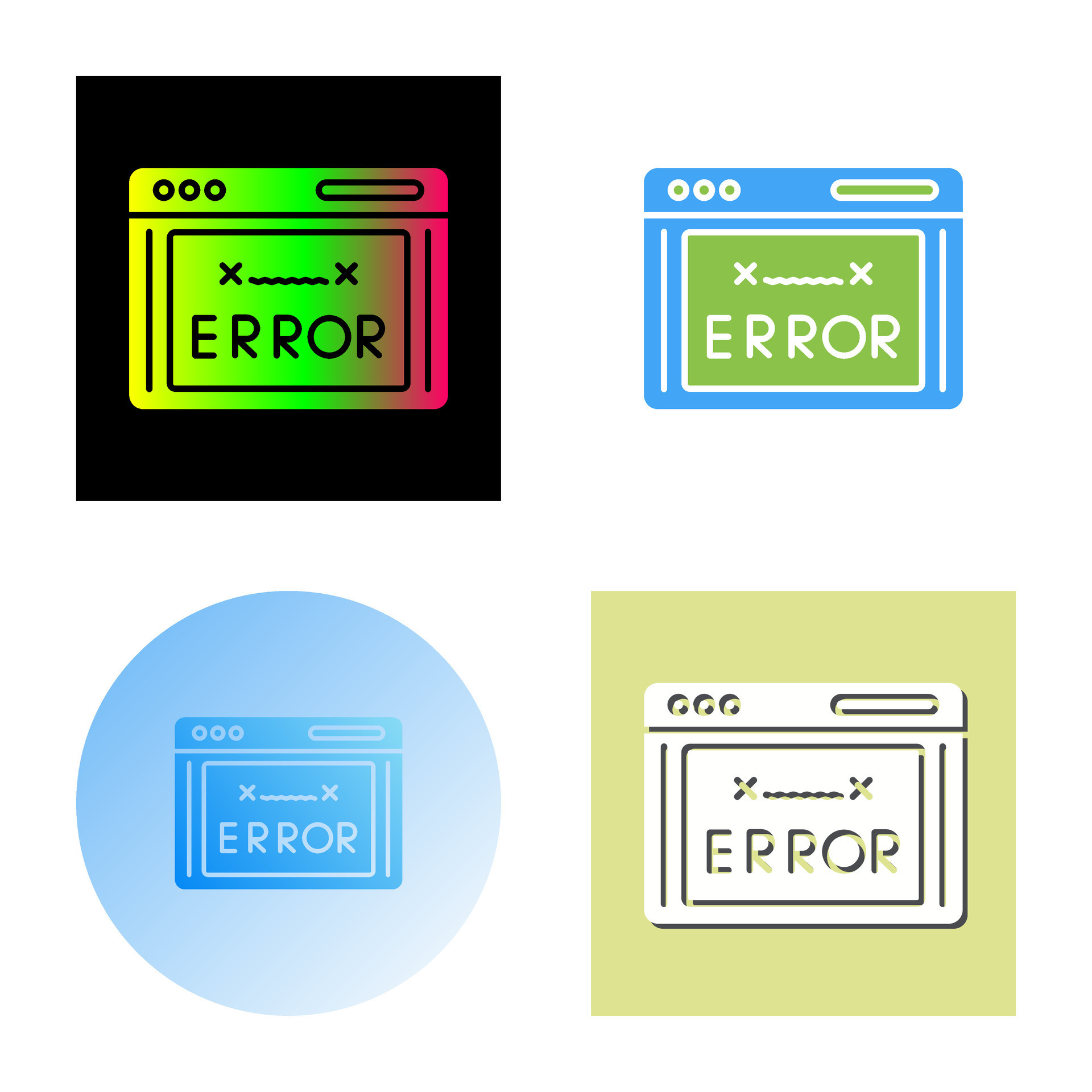 icono de vector de código de error 31148804 Vector en Vecteezy