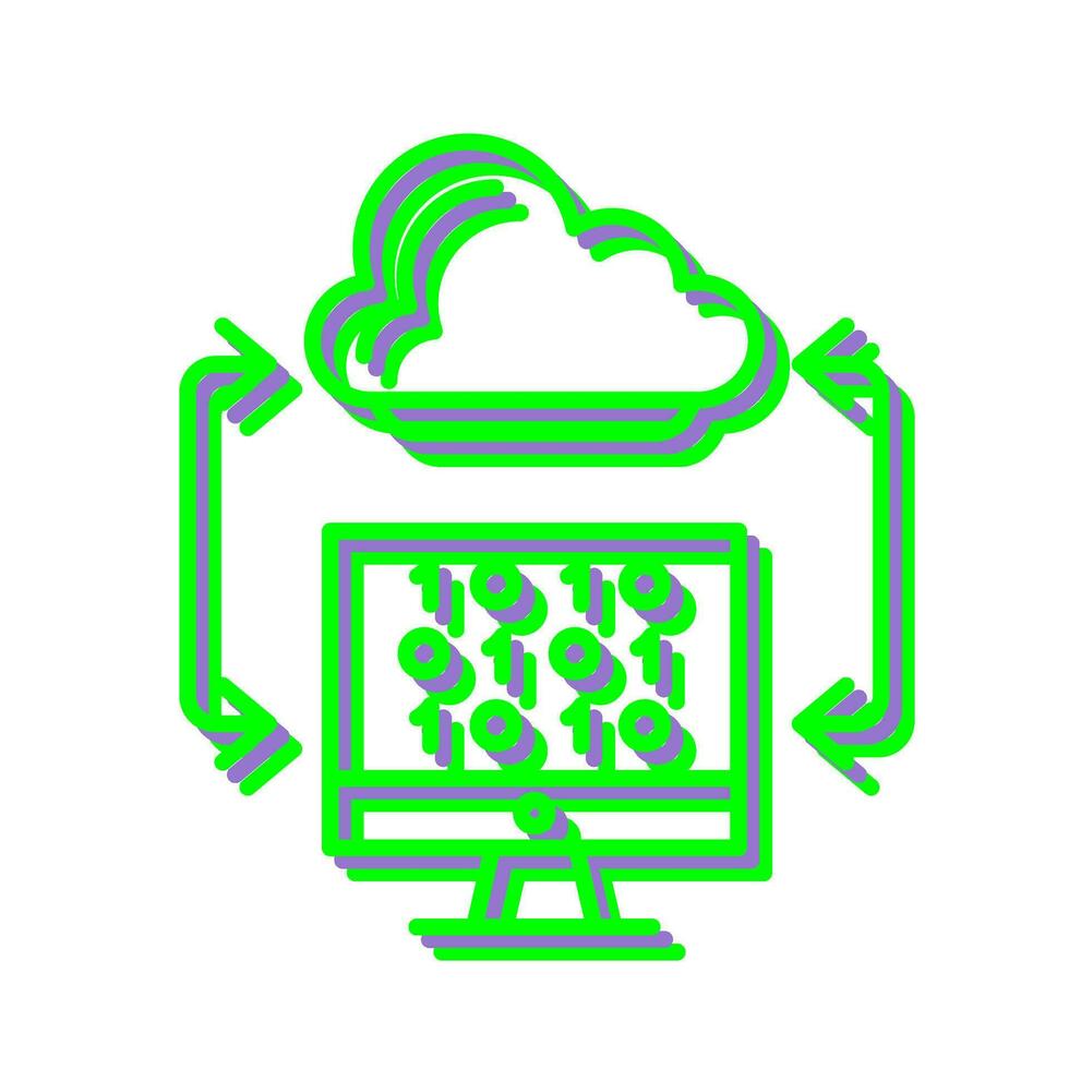 Cloud Coding Vector Icon 31151025 Vector Art at Vecteezy