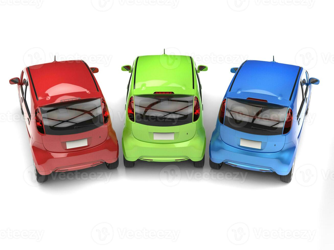 RGB economic compact electric cars - top rear view 31160653 Stock Photo ... RGB economic compact electric cars - top rear view 31160653 Stock Photo ...