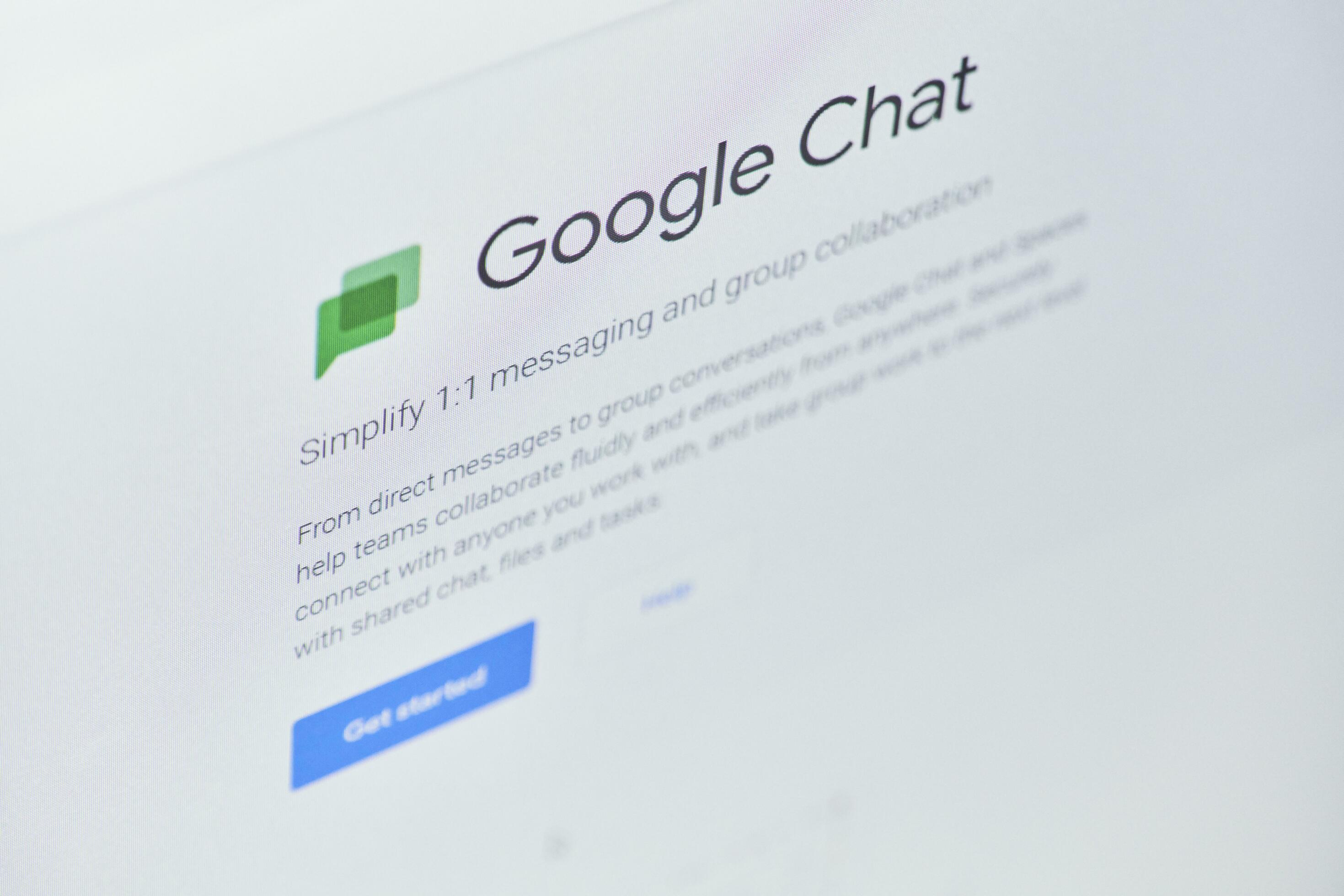 Google chat web page on computer monitor 31176236 Stock Photo at Vecteezy Google chat web page on computer monitor 31176236 Stock Photo at Vecteezy
