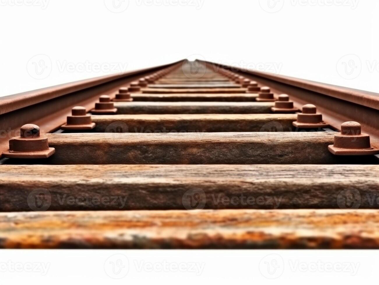 Old rust Train rails Train rails backgrounds, Generative AI 31179289 Stock Photo at Vecteezy