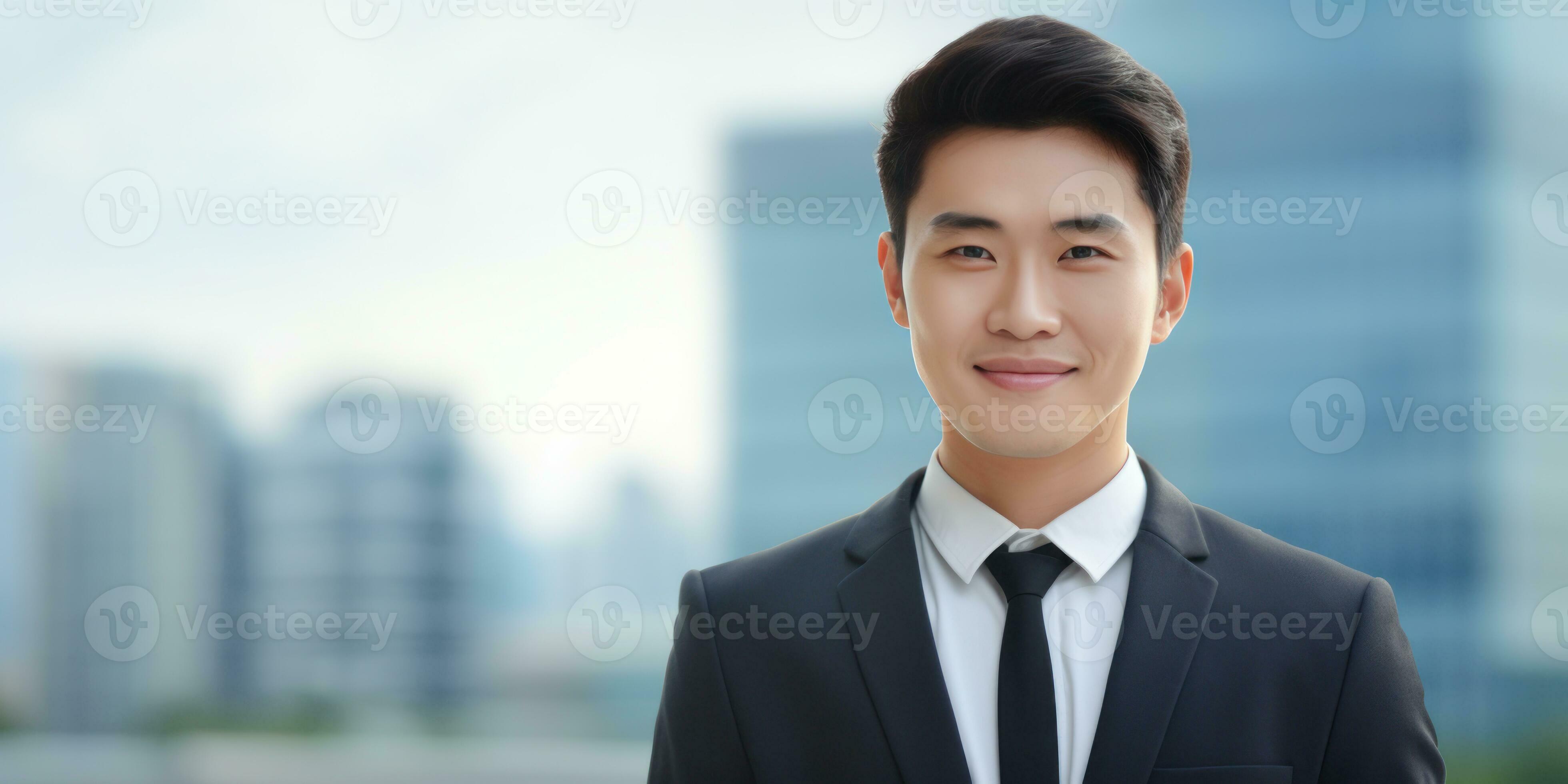 Stylish young asian businessman. Created by AI 31183575 Stock Photo at ...