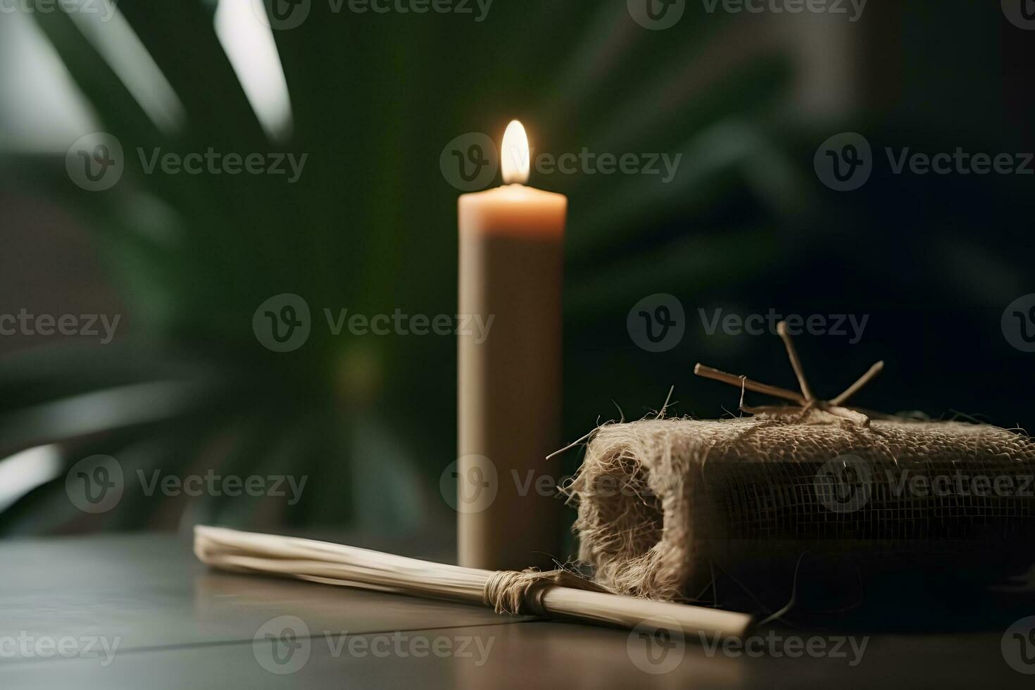 Palm Sunday, Ash Wednesday, Lent Season and Holy Week concept. Neural ...