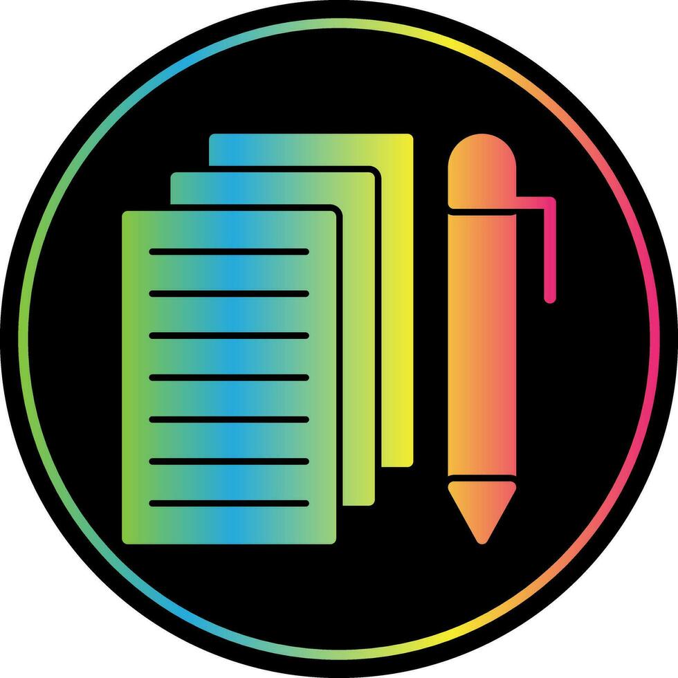 Notes Vector Icon Design 31360622 Vector Art at Vecteezy