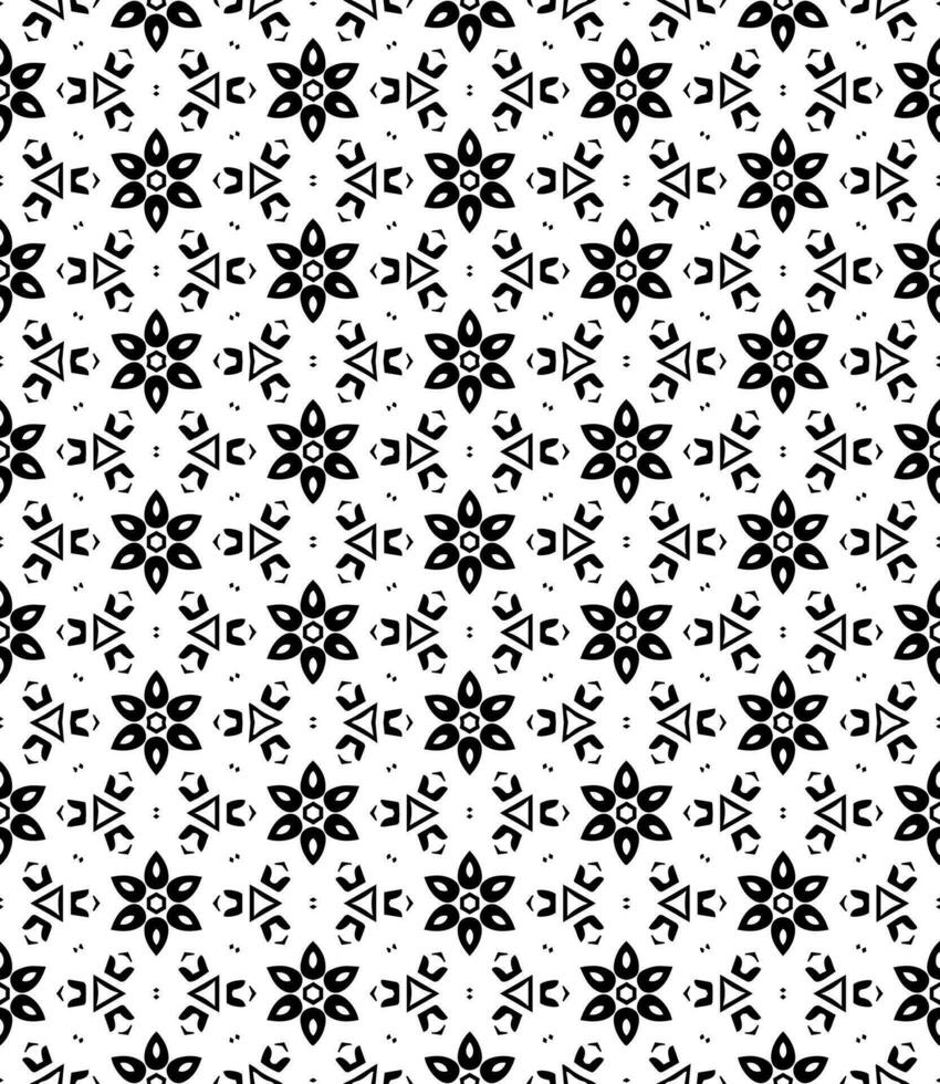Black and white seamless abstract pattern. Background and backdrop ...