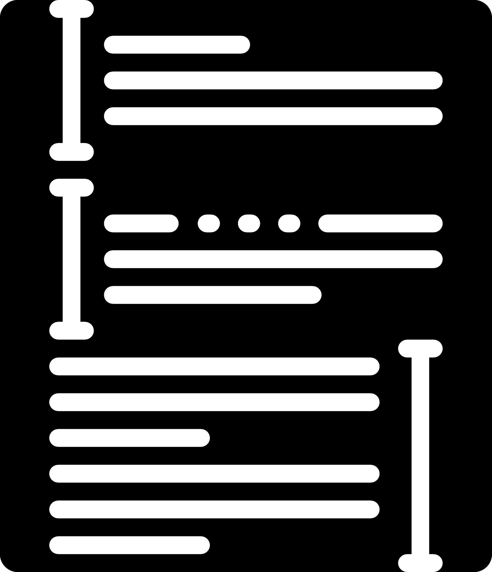 solid icon for transcript shots 31381469 Vector Art at Vecteezy