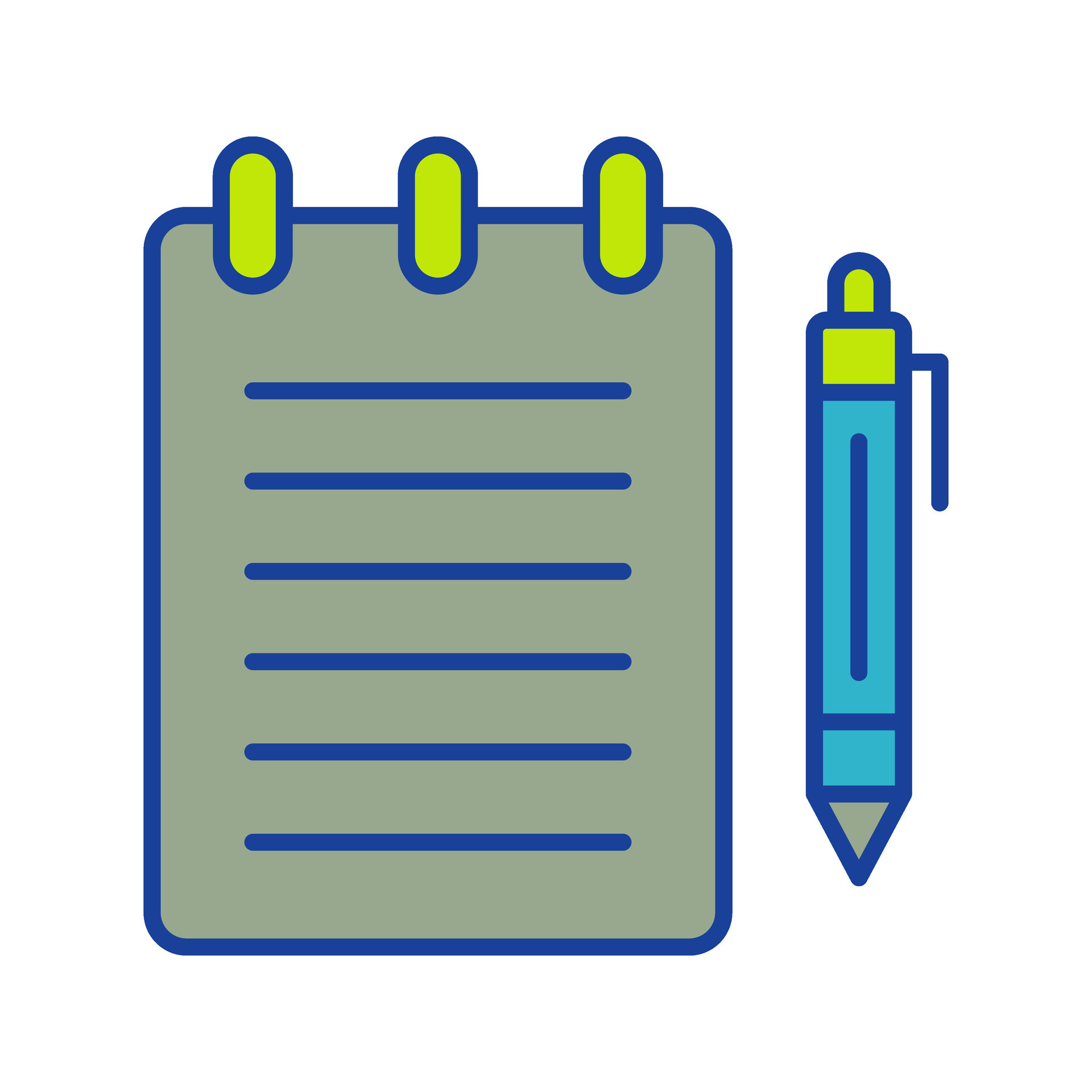 icono de vector de bloc de notas 31383886 Vector en Vecteezy