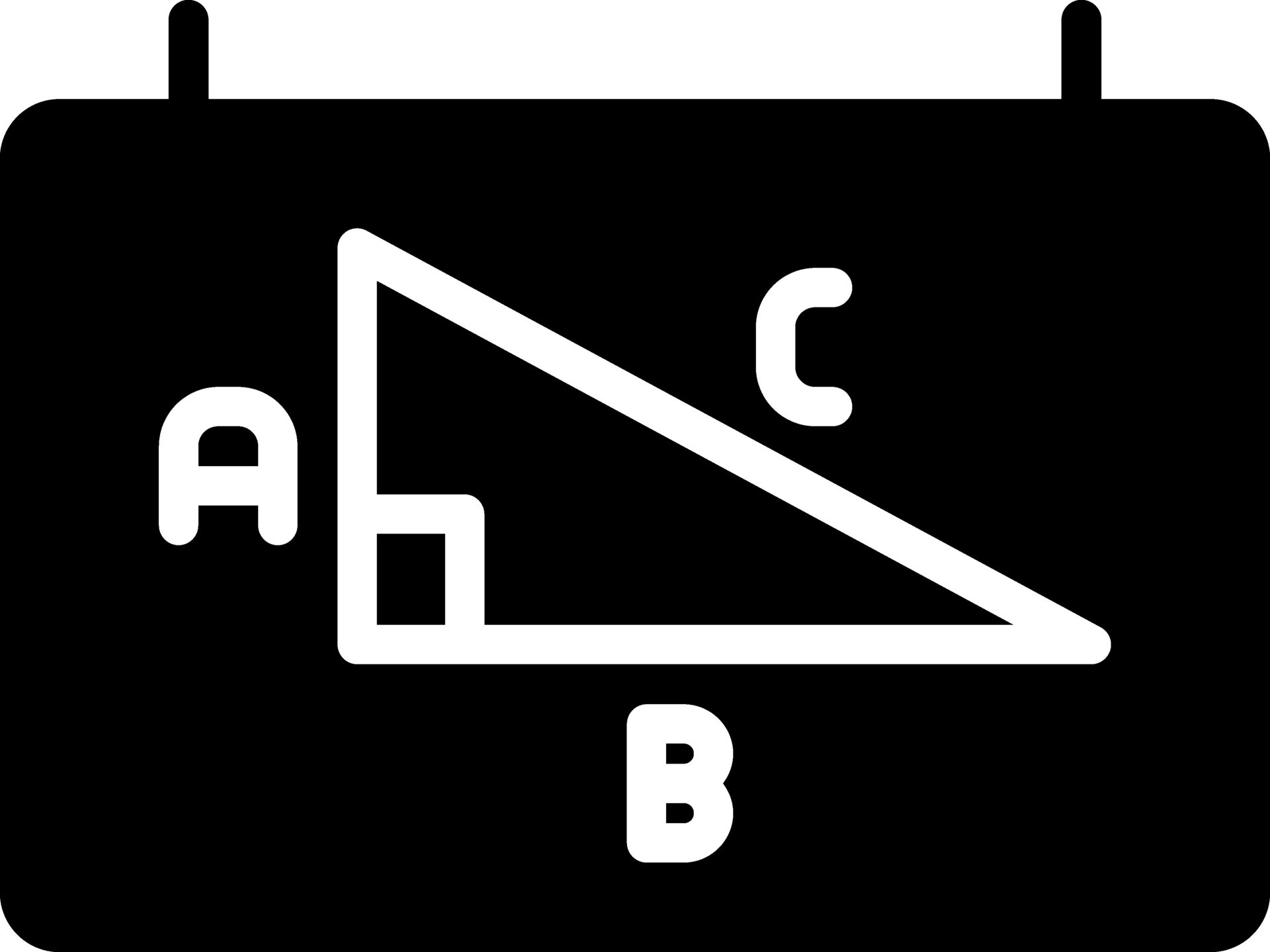 solid icon for theorem 31384259 Vector Art at Vecteezy