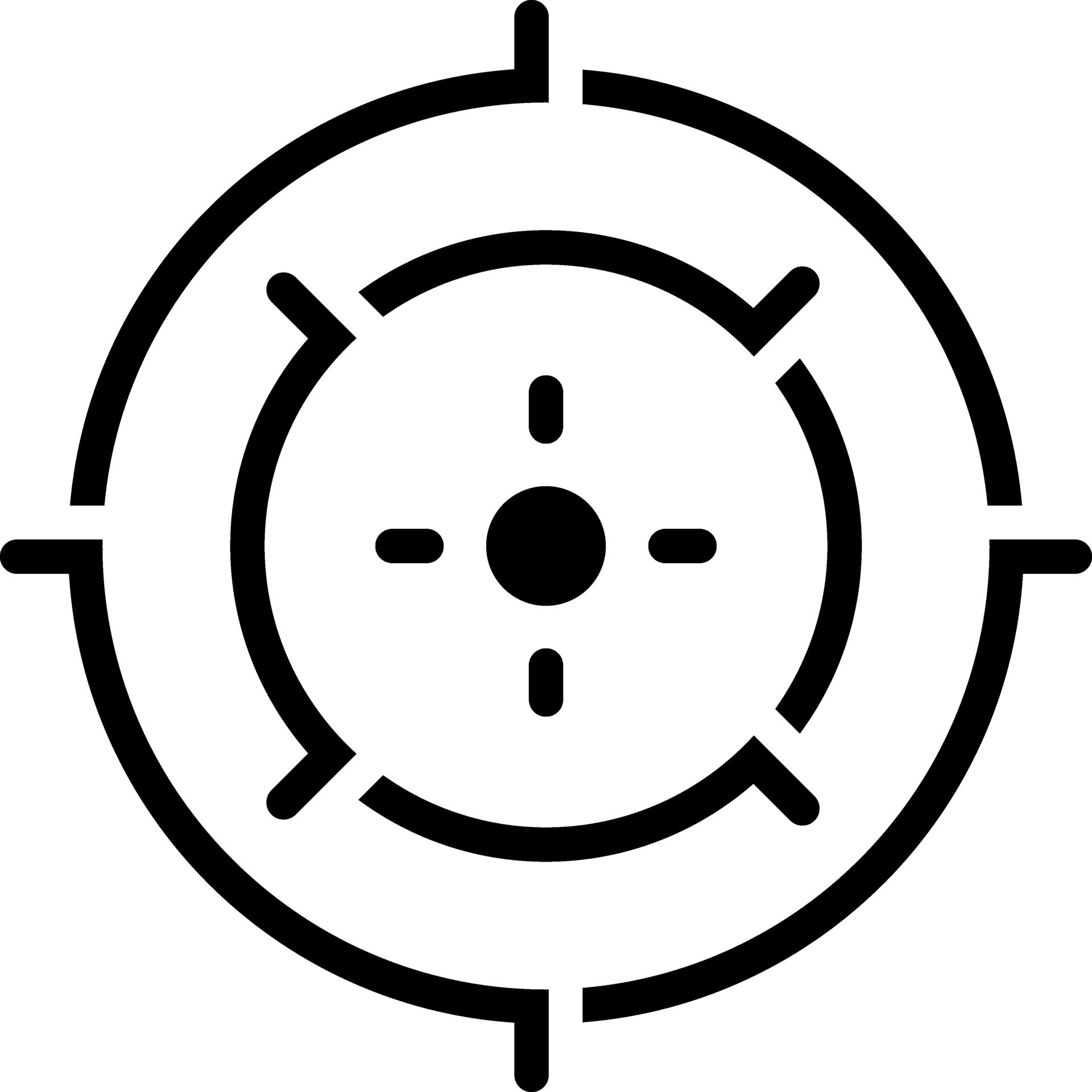 solid icon for precision 31388913 Vector Art at Vecteezy