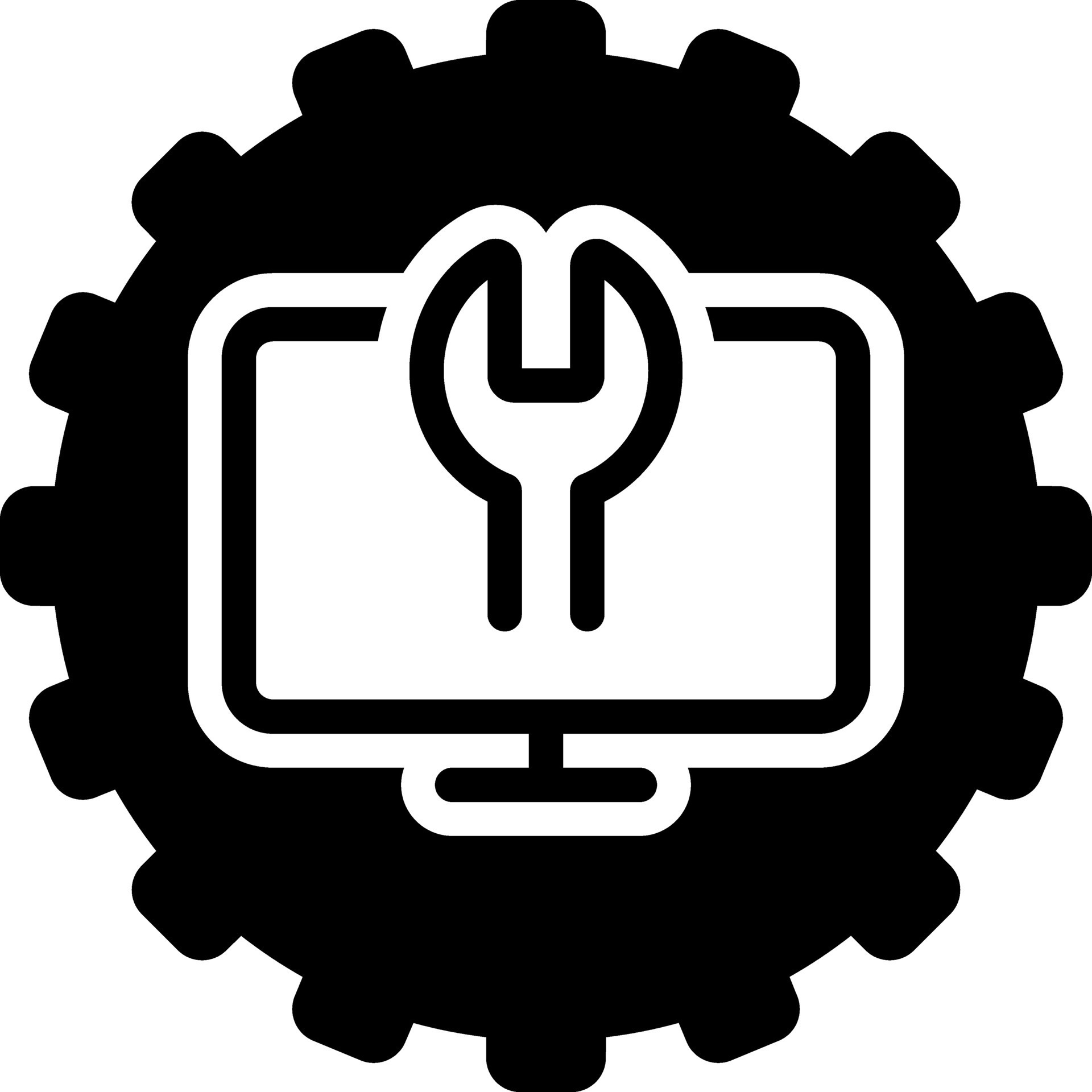 solid icon for software 31389496 Vector Art at Vecteezy