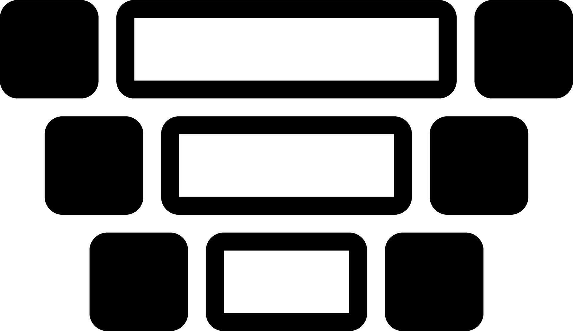 solid icon for nested 31389609 Vector Art at Vecteezy