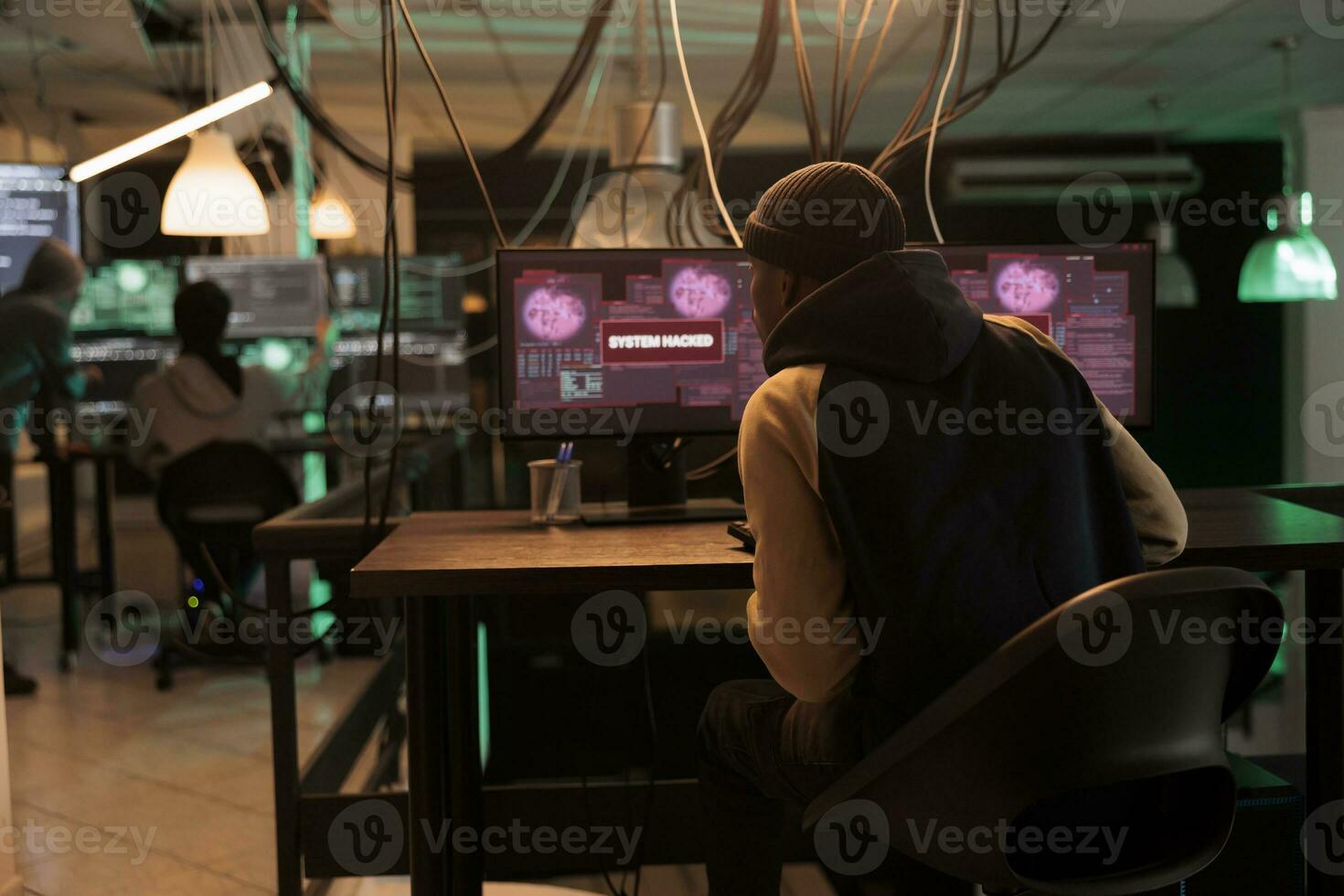 Exitoso Ataque Cibernetico Y Sistema Pirateado Por Profesional Espiar Hacker Rotura Dentro