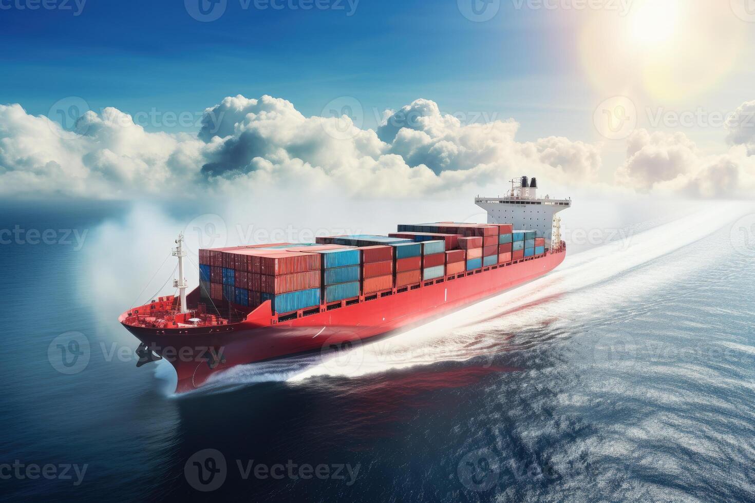 Container Cargo Ship Stock Photos, Images and Backgrounds for Free Download