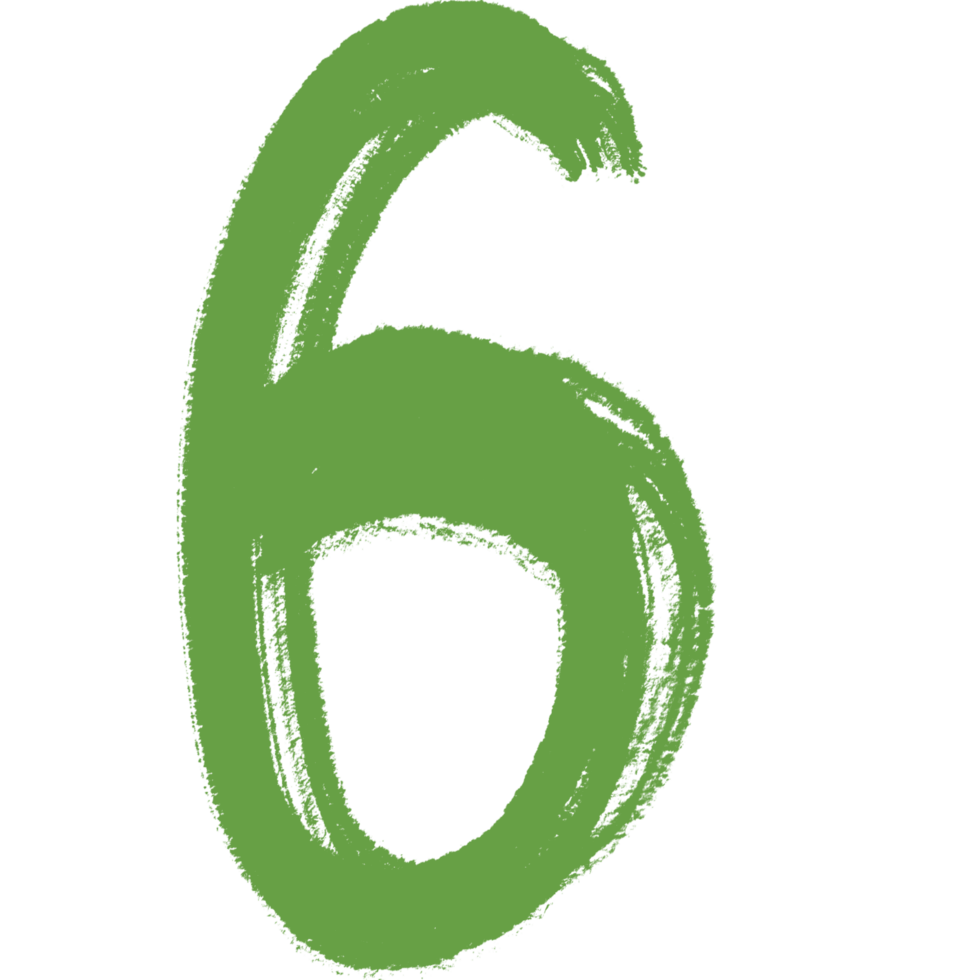 Number six png. 31427391 PNG
