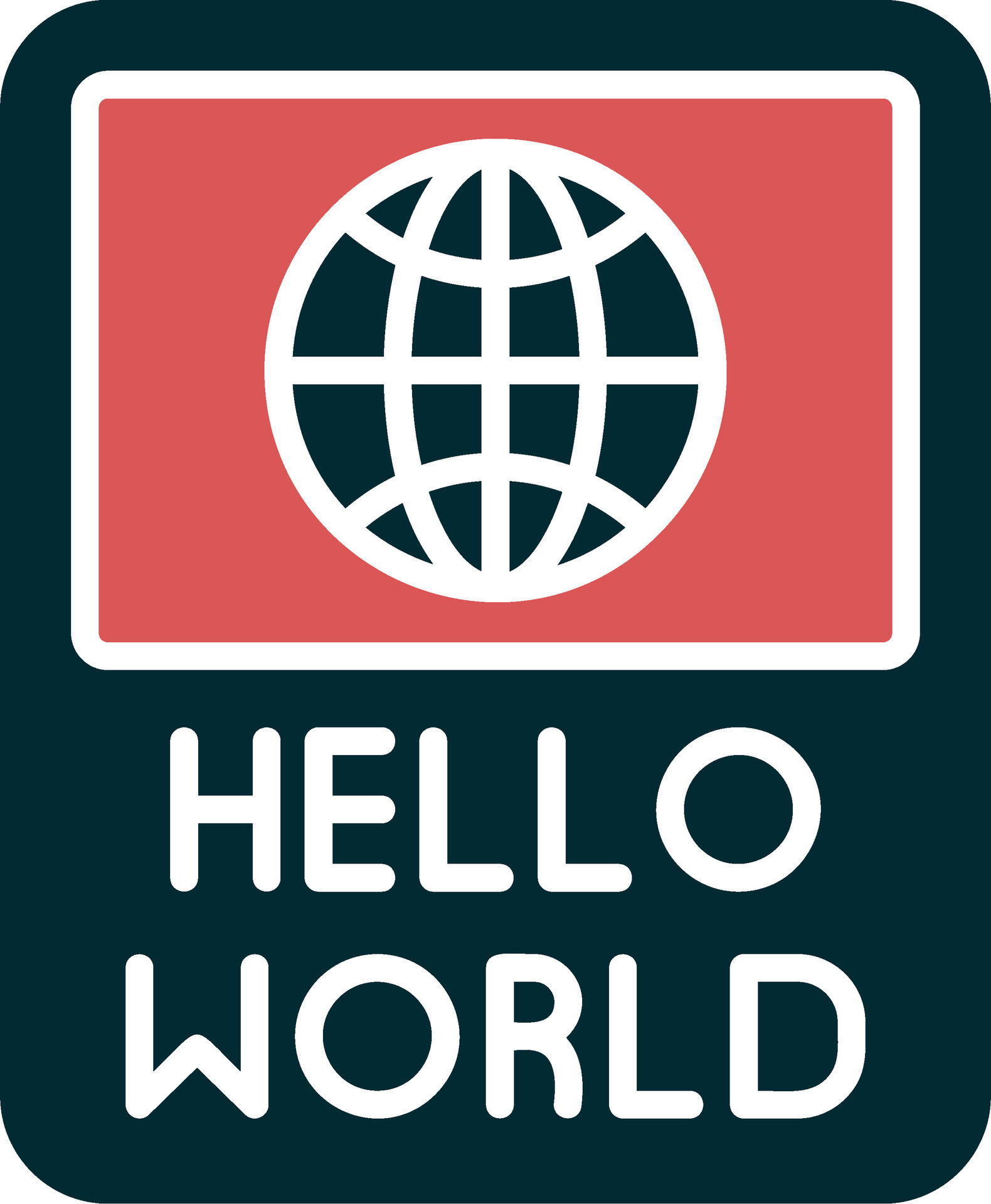 Hello World Vector Icon 31428069 Vector Art at Vecteezy