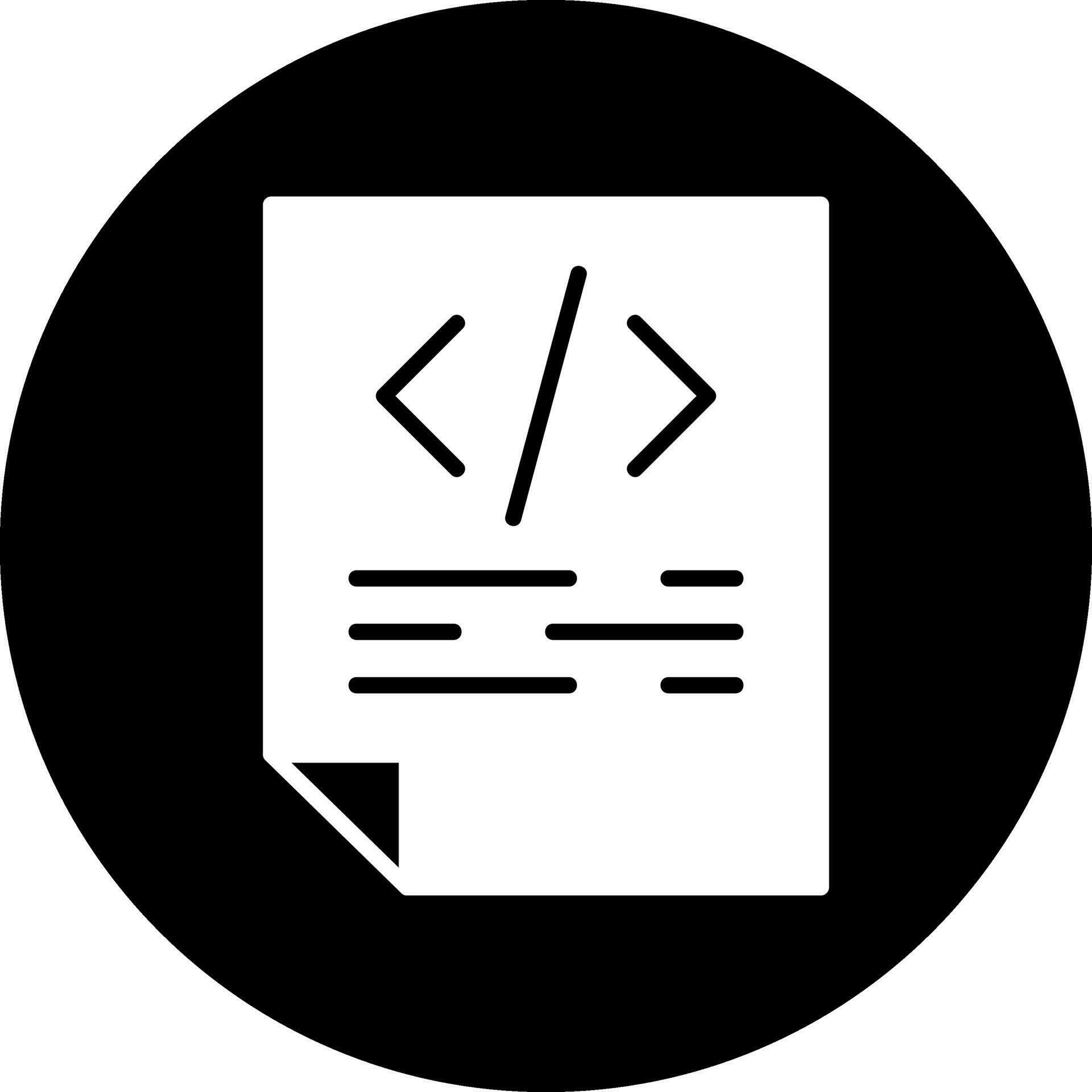 Script Vector Icon 31430622 Vector Art at Vecteezy