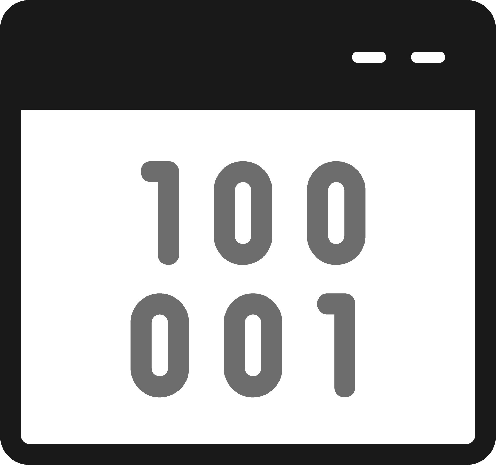 Binary Vector Icon 31432898 Vector Art At Vecteezy