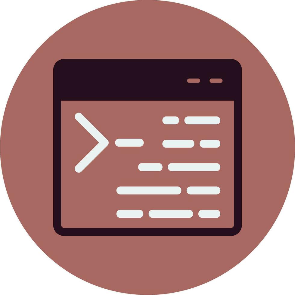 Code Terminal Vector Icon 31433853 Vector Art at Vecteezy