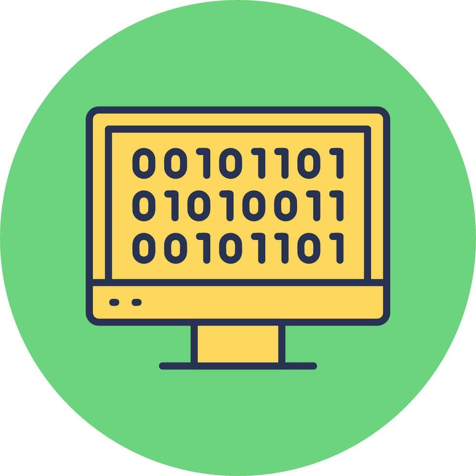 Binary Code Vector Icon 31441137 Vector Art At Vecteezy