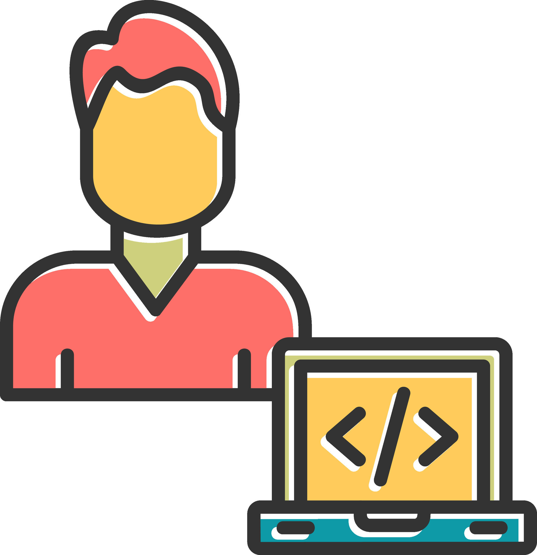 Developer Vector Icon 31442757 Vector Art At Vecteezy