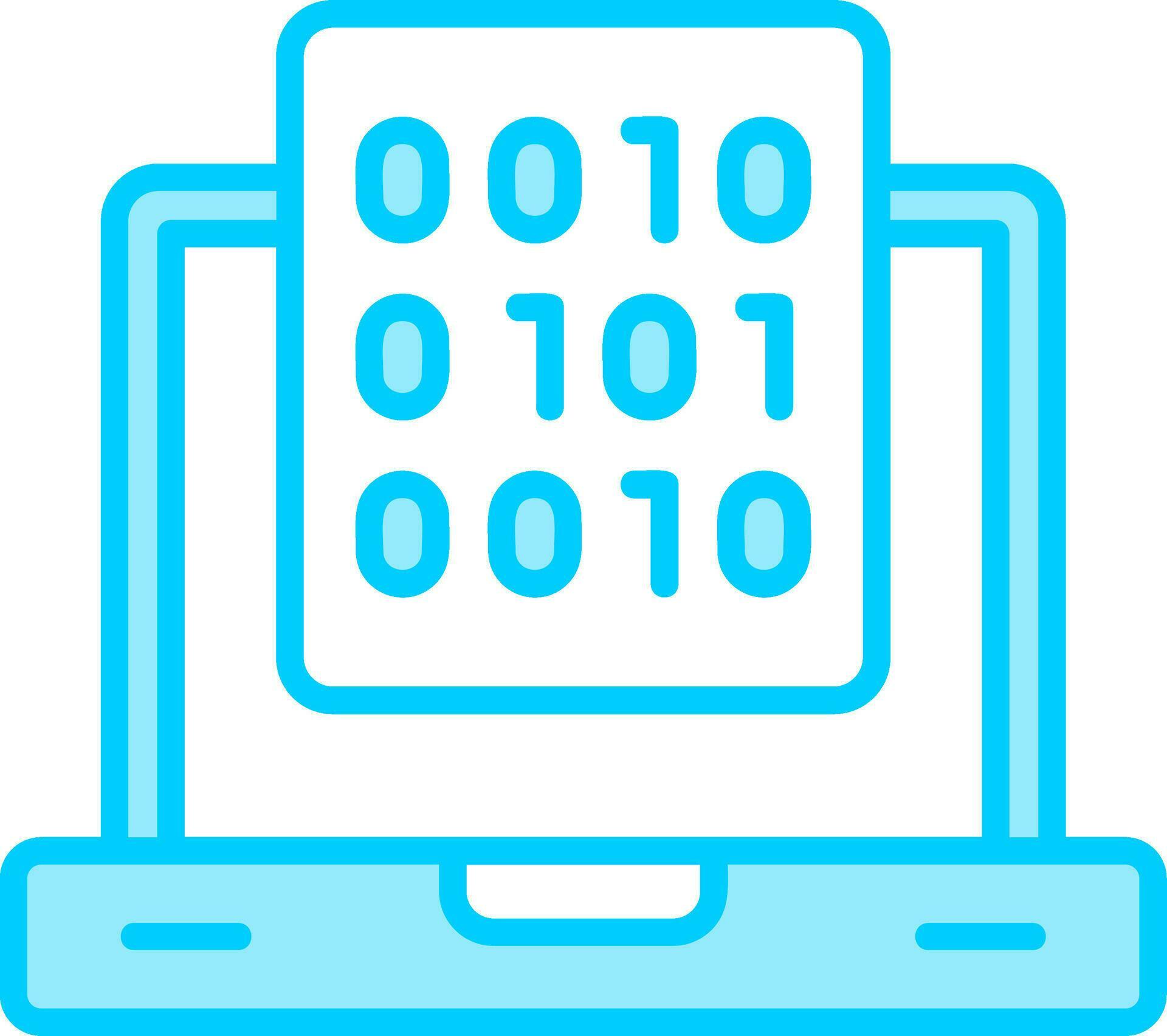 Binary Data Vector Icon 31443625 Vector Art at Vecteezy