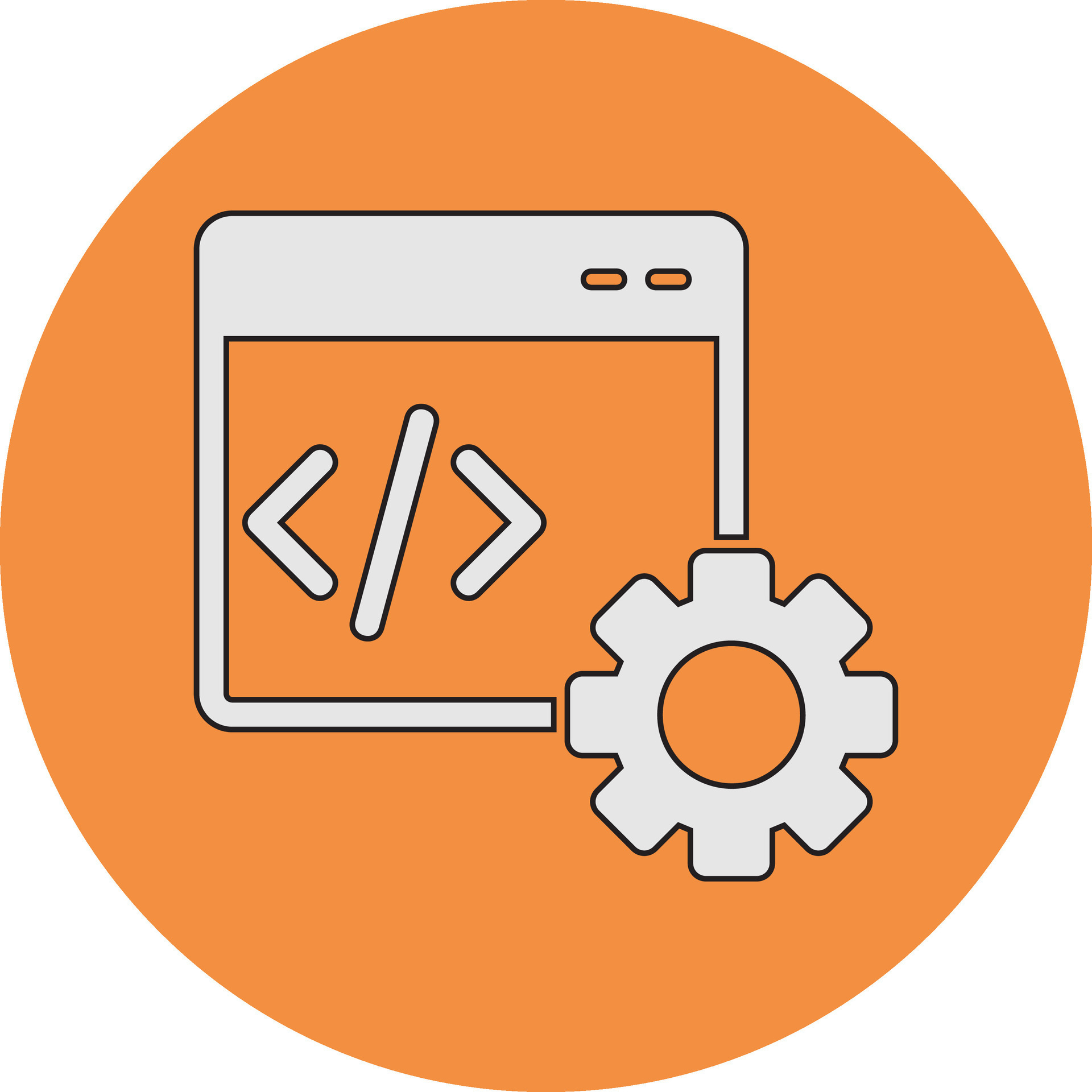 icono de vector de desarrollo 31445166 Vector en Vecteezy