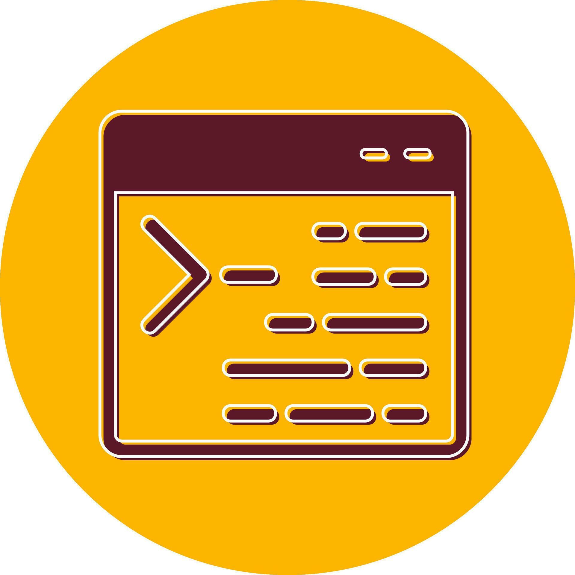 Code Terminal Vector Icon 31445747 Vector Art at Vecteezy
