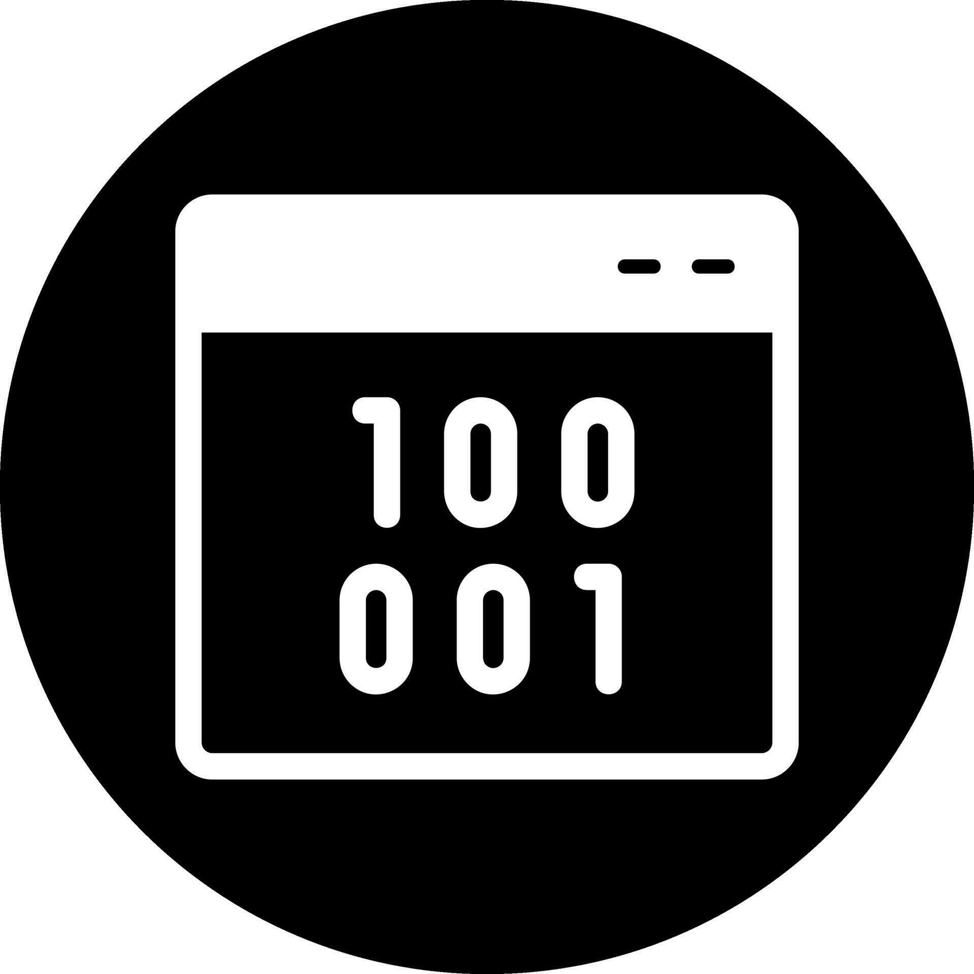 Binary Vector Icon 31447953 Vector Art at Vecteezy