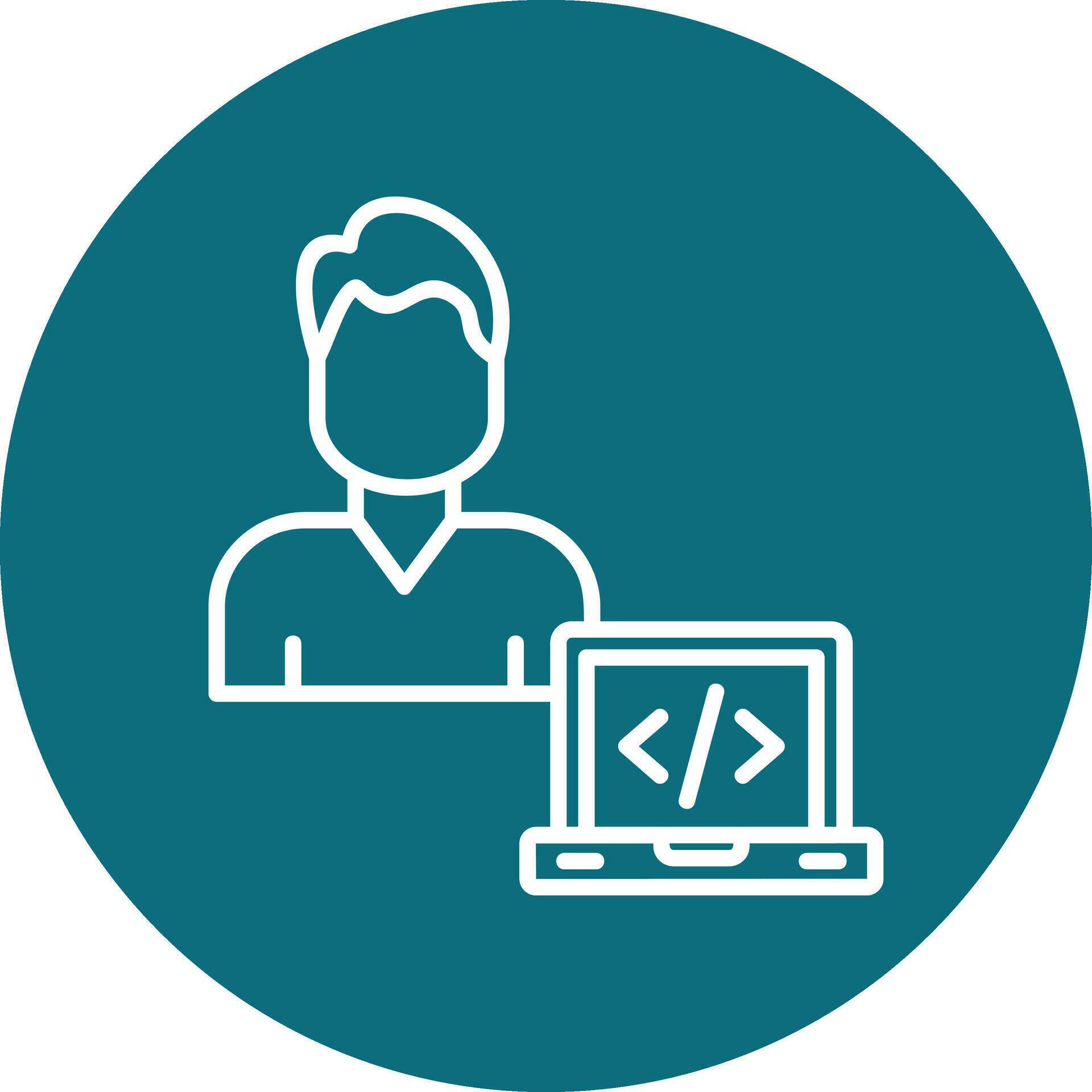Developer Vector Icon 31448825 Vector Art at Vecteezy