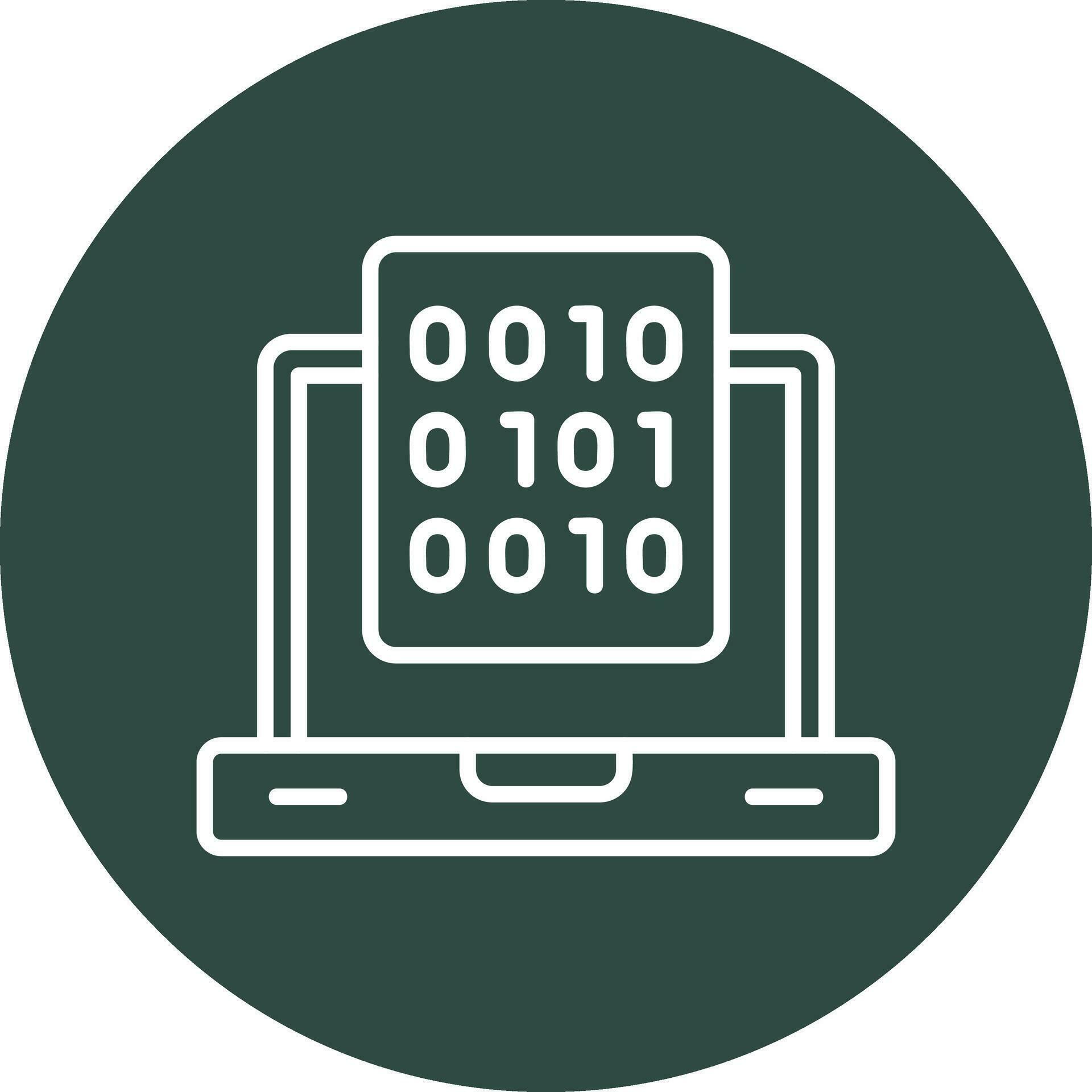 Binary Data Vector Icon 31448844 Vector Art at Vecteezy