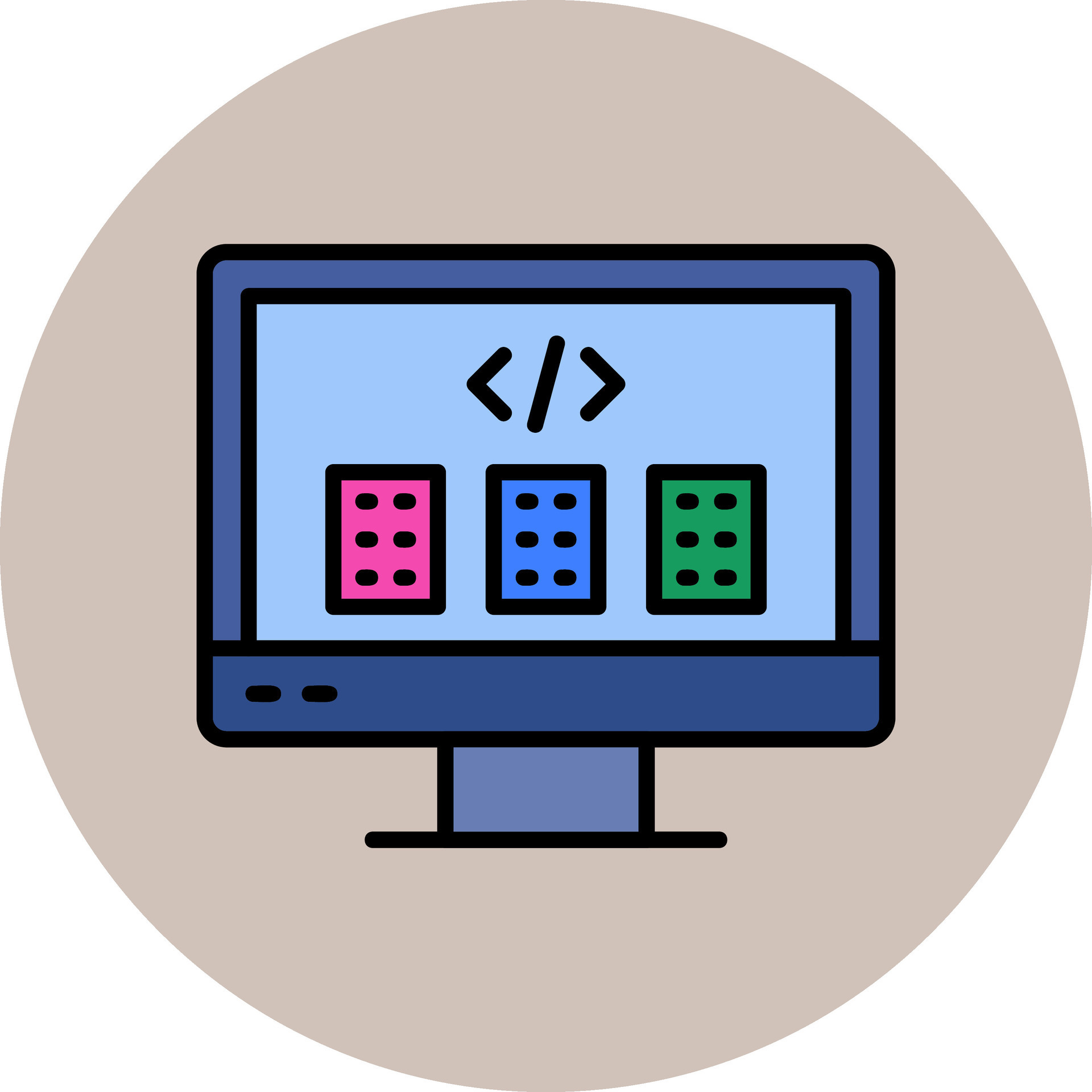 Framework Vector Icon 31449701 Vector Art at Vecteezy