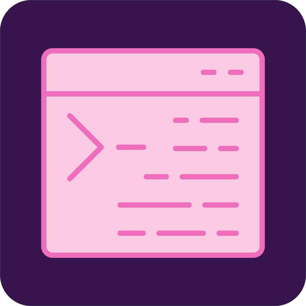 Code Terminal Vector Icon 31456026 Vector Art at Vecteezy