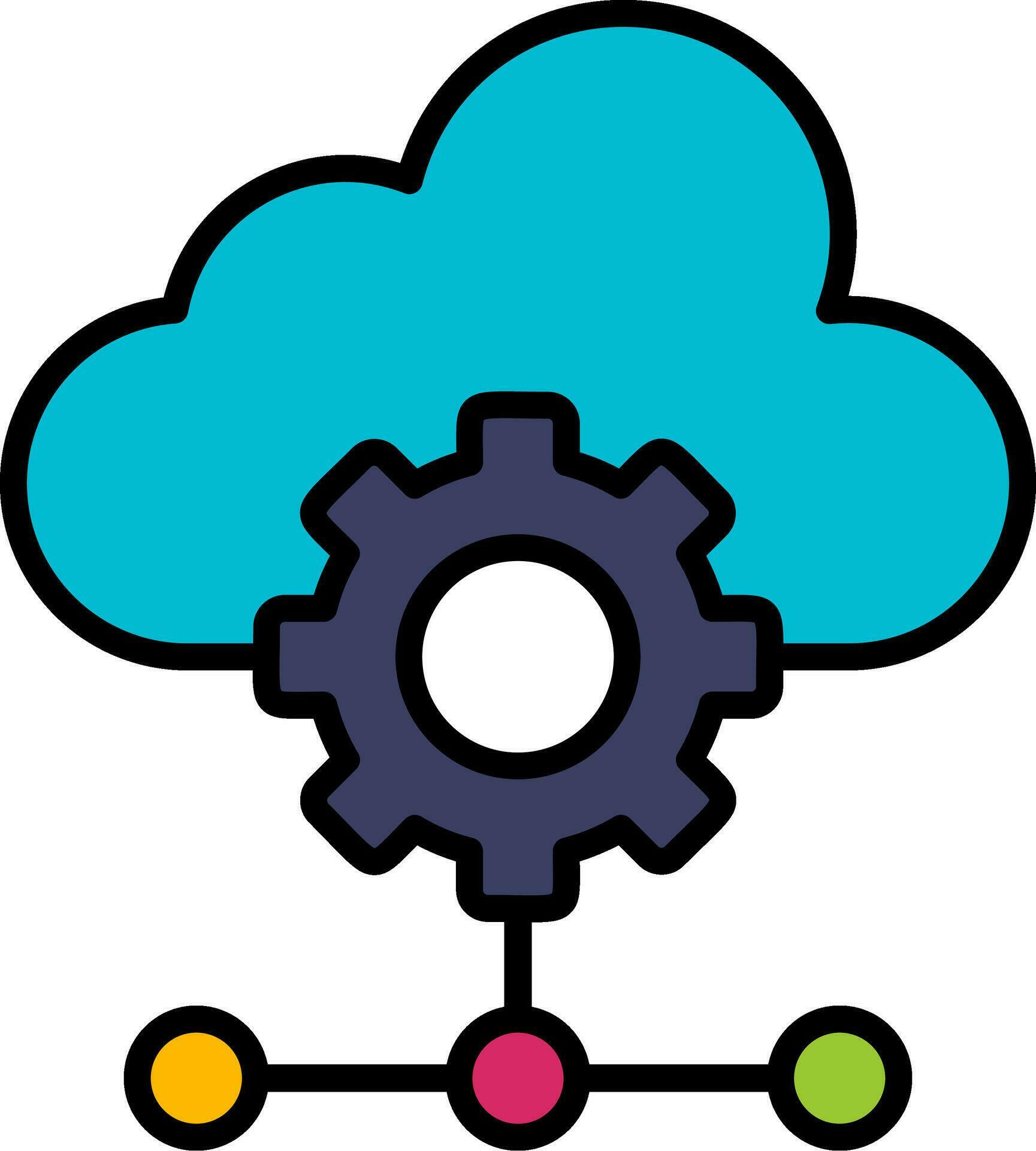 Cloud Data Vector Icon 31457639 Vector Art at Vecteezy