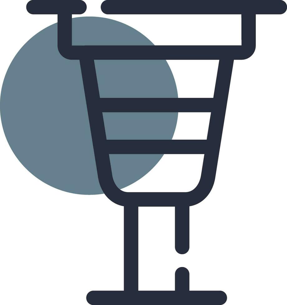 Peg Leg Creative Icon Design 31480252 Vector Art At Vecteezy