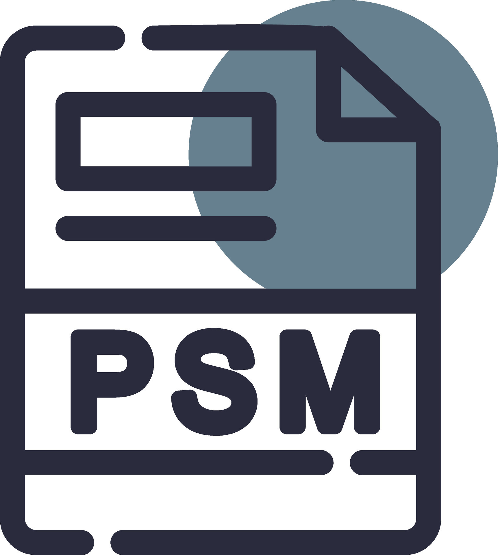 Psm Creative Icon Design 31488458 Vector Art At Vecteezy