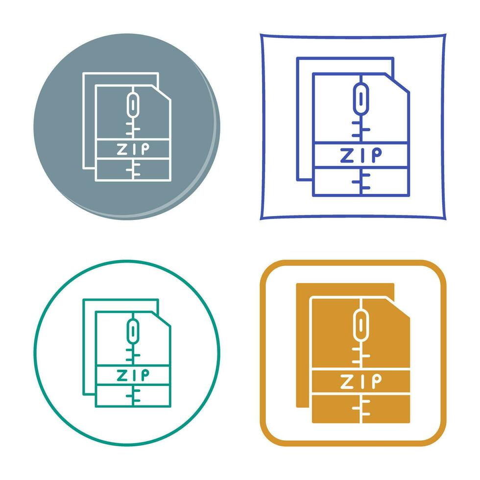 Zip File Vector Icon 31506069 Vector Art at Vecteezy