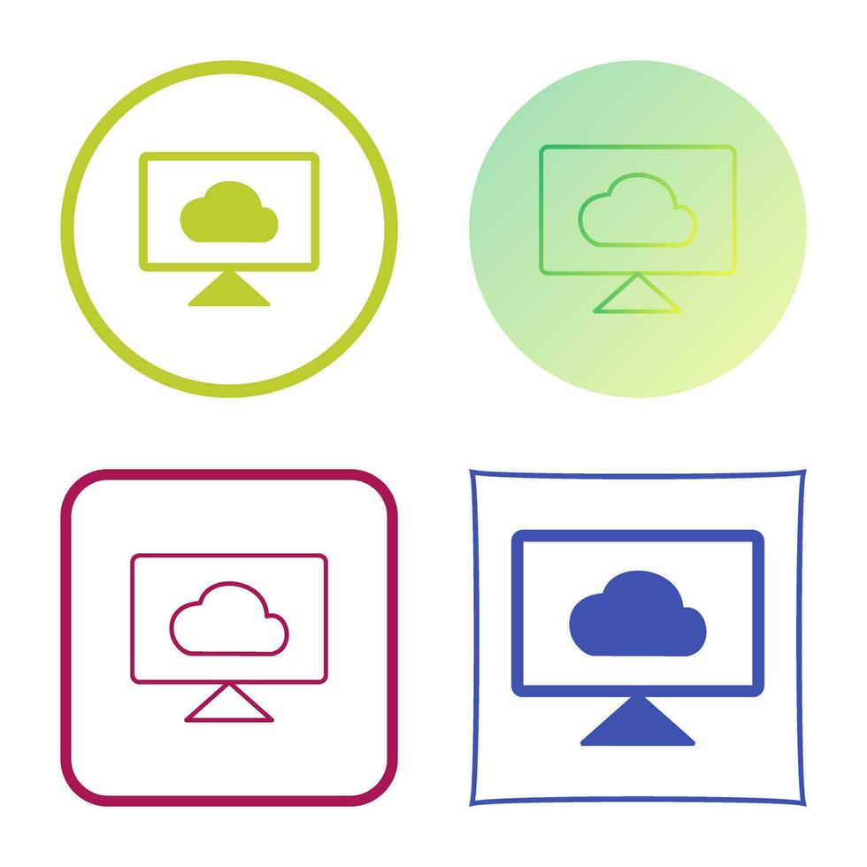 Cloud System Vector Icon 31511515 Vector Art at Vecteezy