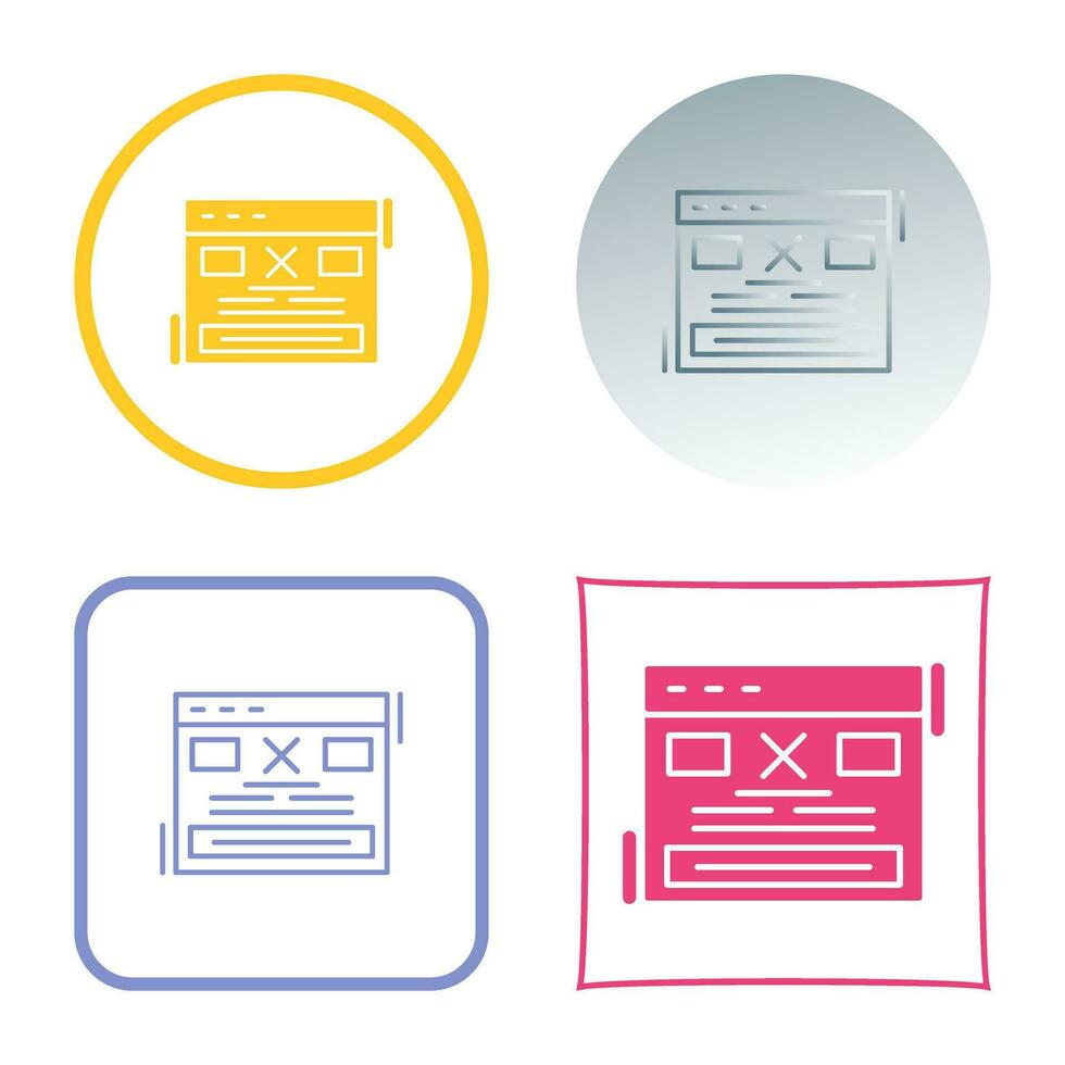 Error Vector Icon 31511841 Vector Art at Vecteezy